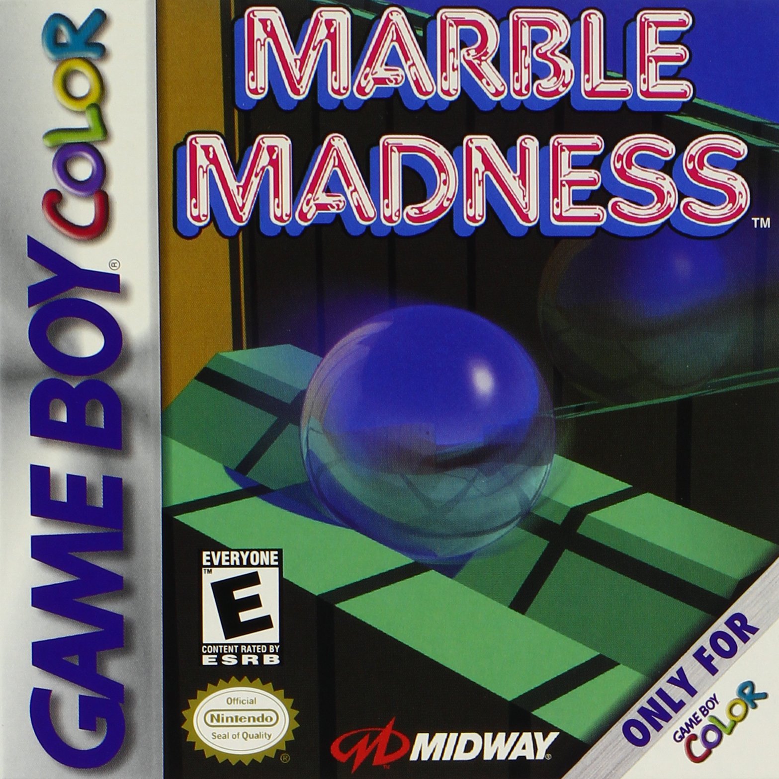 Amazon.com: Marble Madness GBC - : Nintendo Game Boy Color: Video Games