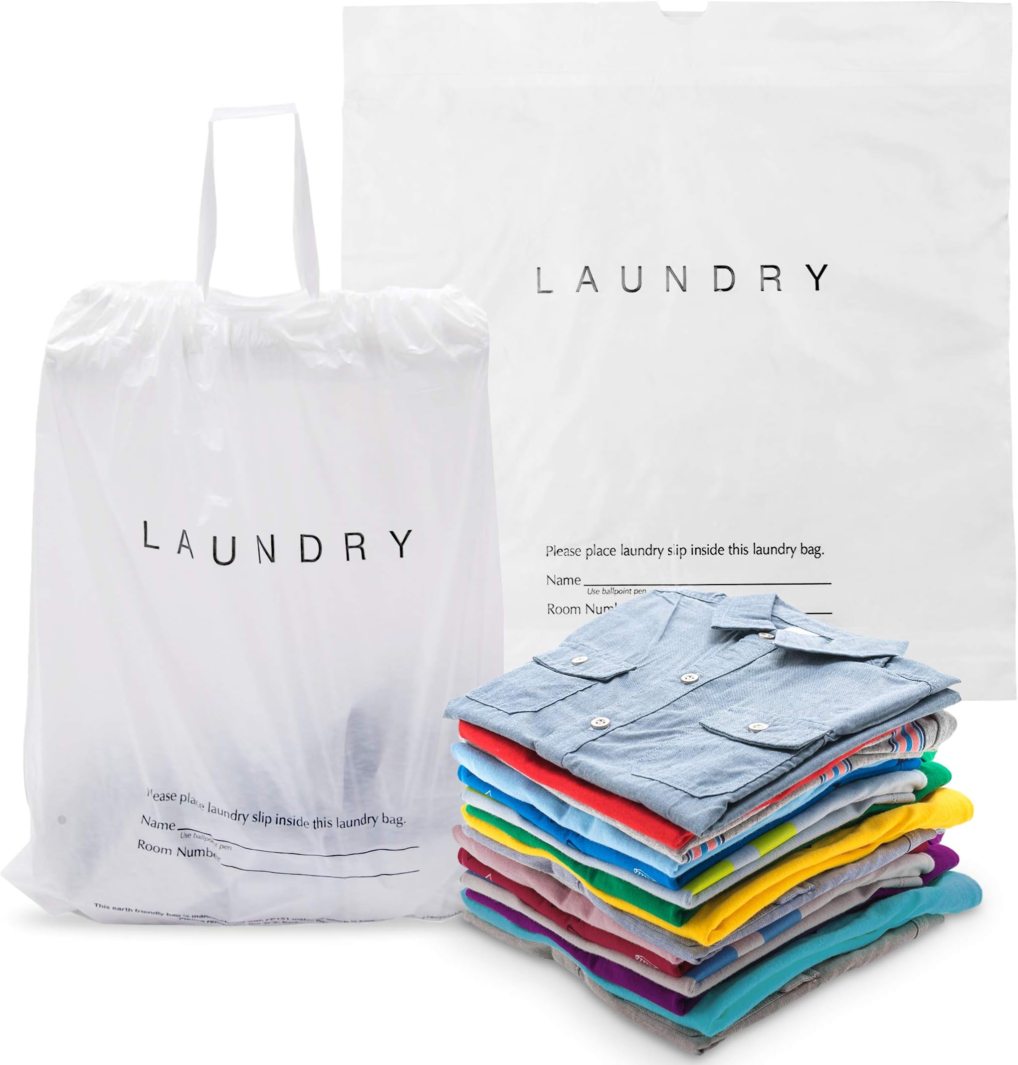 Amazon.com: WELCOME Laundry Bags Hospitality - 14 X 24 Hotel Laundry ...