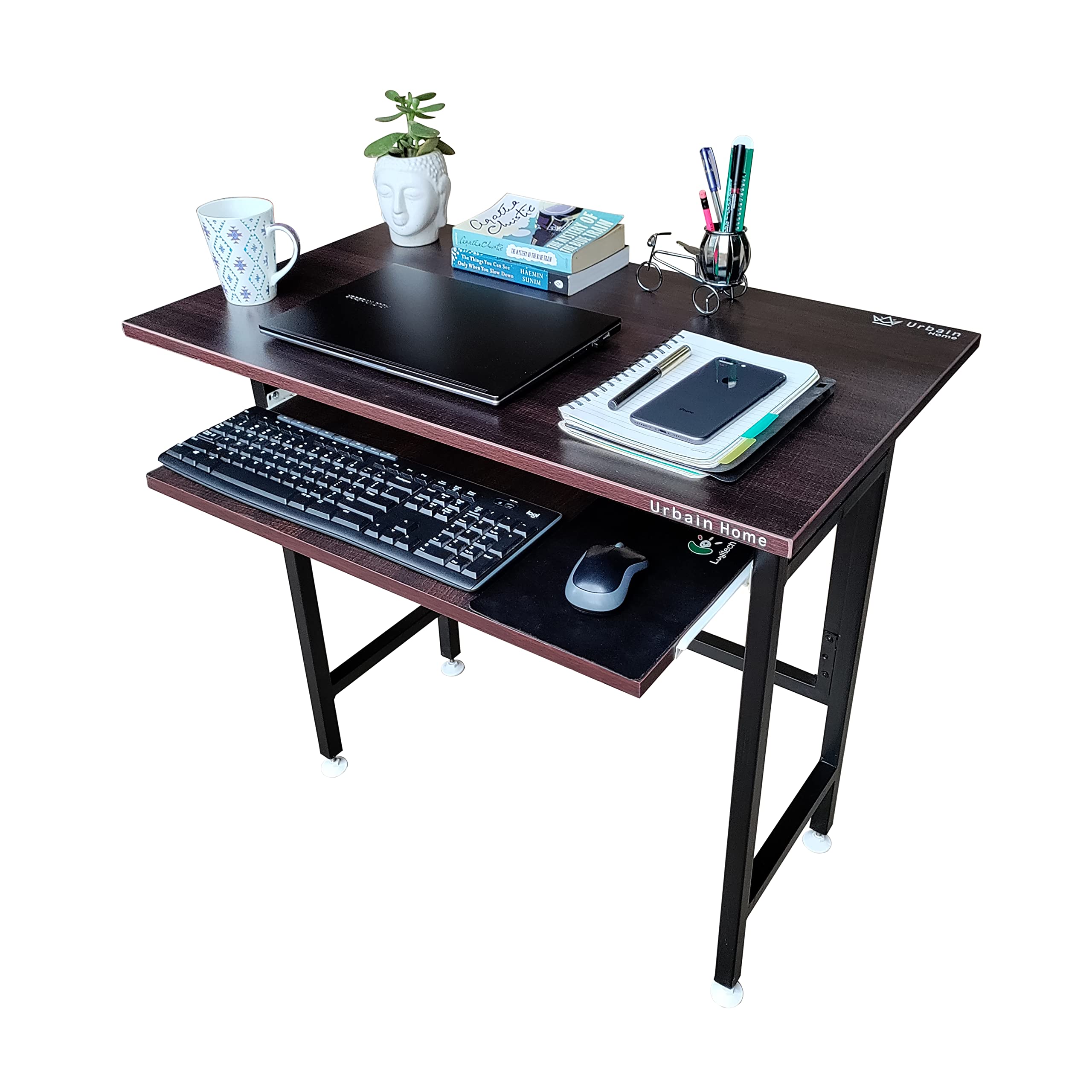 Urbain Home Seoul Folding Study Table, Foldable Computer Table for Home ...