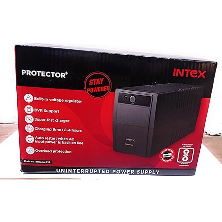 INTEX Power 725 650Va / 360W UPS with 2 Years Warranty - Buy INTEX ...