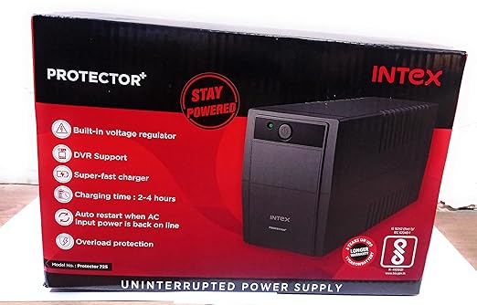 INTEX Power 725 650Va / 360W UPS with 2 Years Warranty - Buy INTEX ...