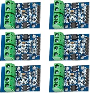Amazon.com : 6PCS L9110S Dual Channel Motor Driver Module H-Bridge ...