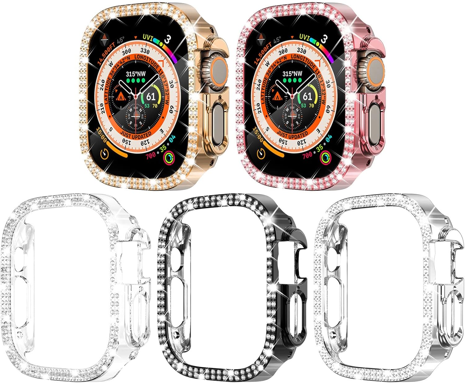 Amazon.com: Surace 49mm Case Compatible with Apple Watch Ultra Case ...