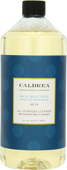 Amazon.com: Caldrea All-Purpose Cleanser, Basil Blue Sage - 32 oz ...
