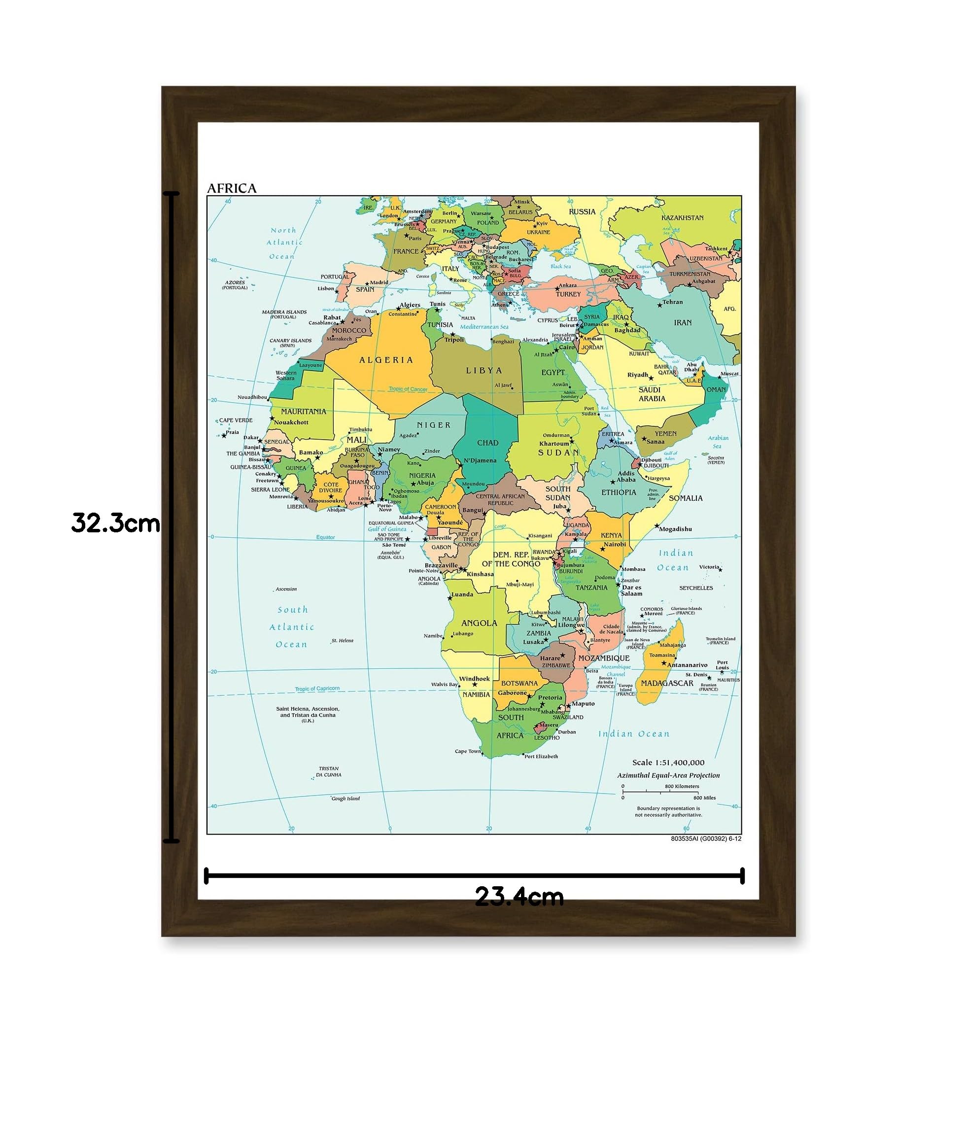 Map Of Asia And Africa With Countries Buy Africa Map, Political Insets