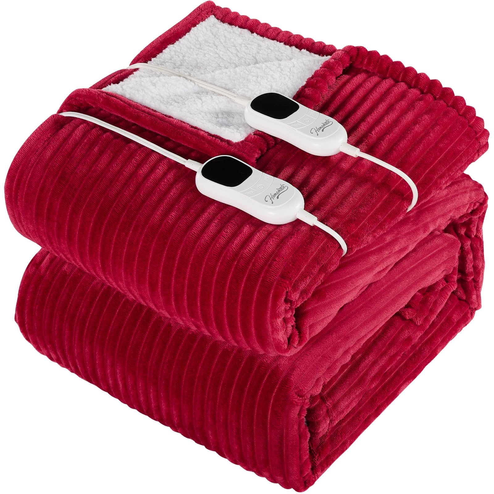 Amazon.com: Homemate Electric Blanket Queen Size - 84"x90" Heated ...