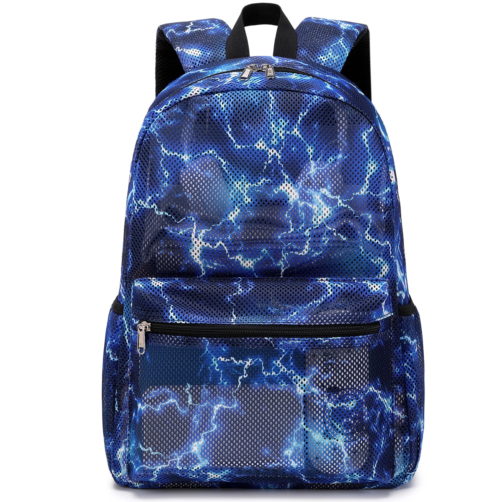 Amazon.com | Dafelile Mesh Backpack for Boys Girls Semi-Transparent ...
