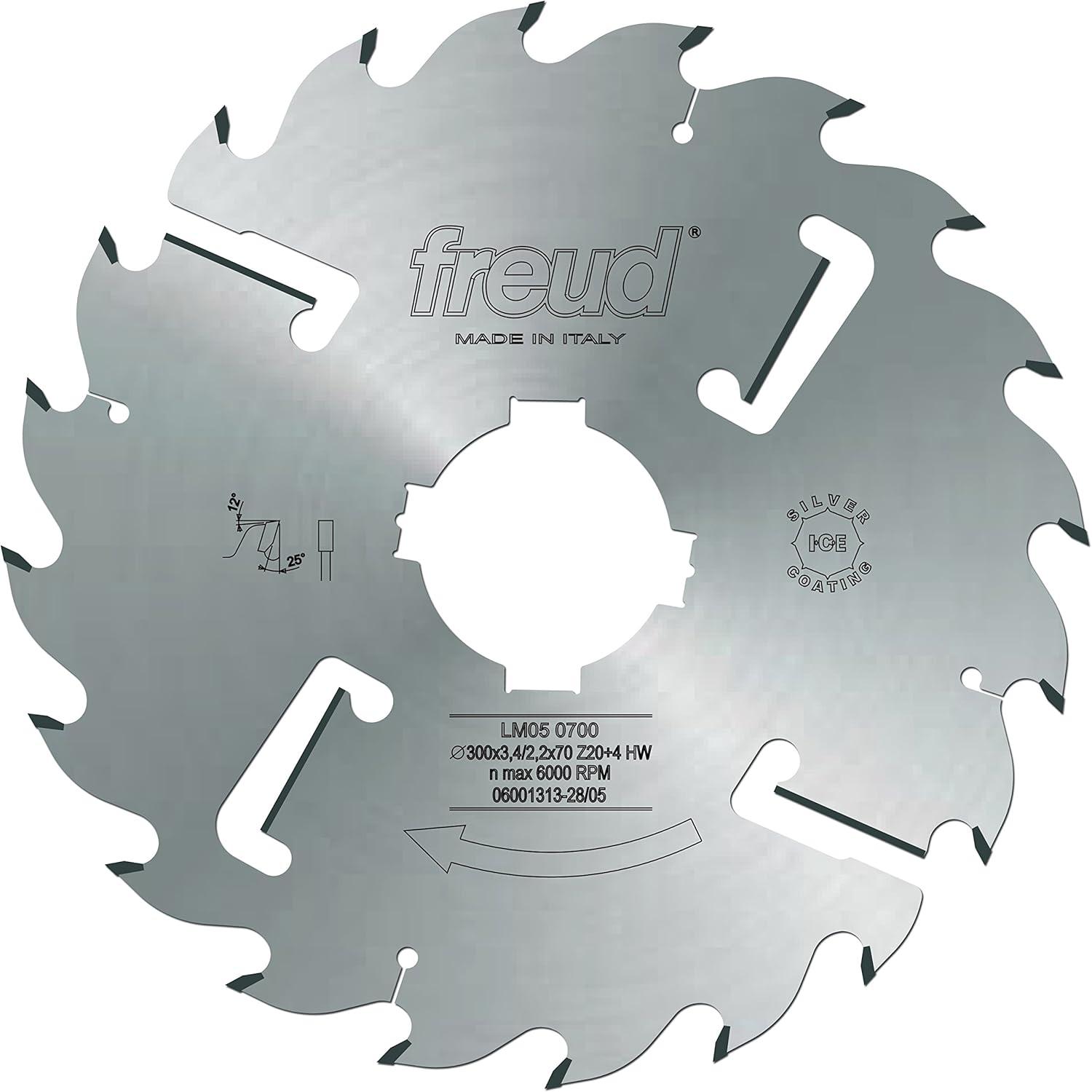 Freud LM0507: 300mm x 20+2+2 Full Kerf Gang Rip Blade - Circular Saw ...