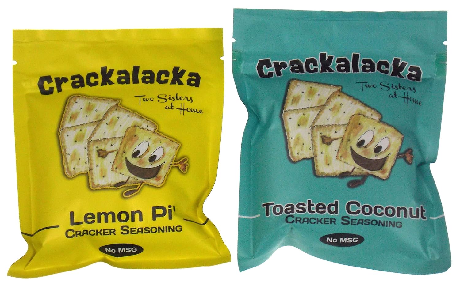 Amazon.com : Lemon Pie & Toasted Coconut Flavor Crackalacka Saltine ...