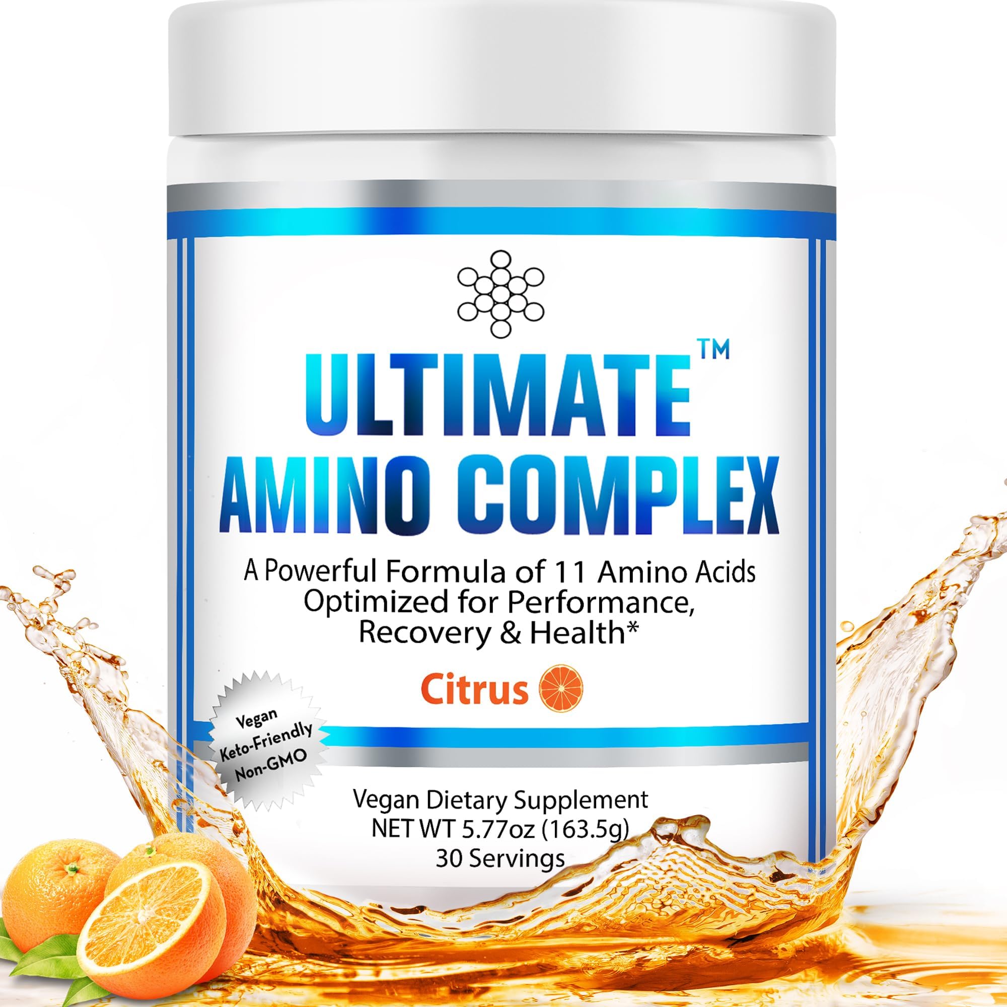 Amazon.com: Codeage Liposomal Multi Amino Powder Supplement - BCAA ...