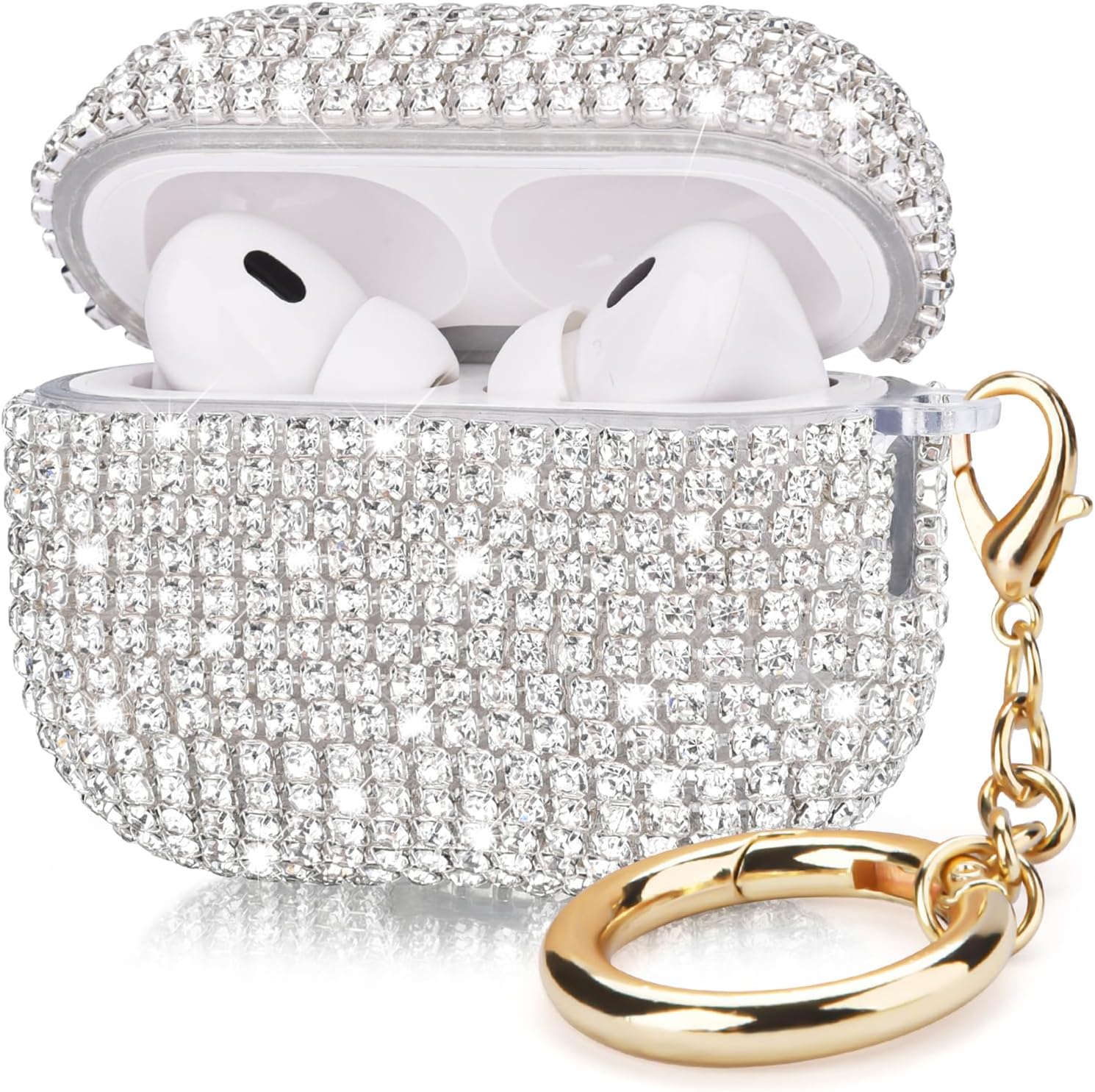 Amazon.com: VISOOM Bling Airpods Pro 2nd Generation Case - AirPods Pro ...