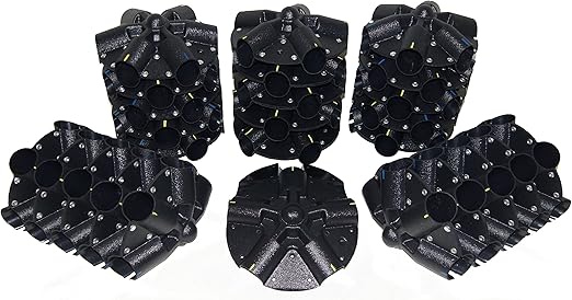 Amazon.com : Natural Frequency DIY Geodesic Dome Hub Connector Kit for ...