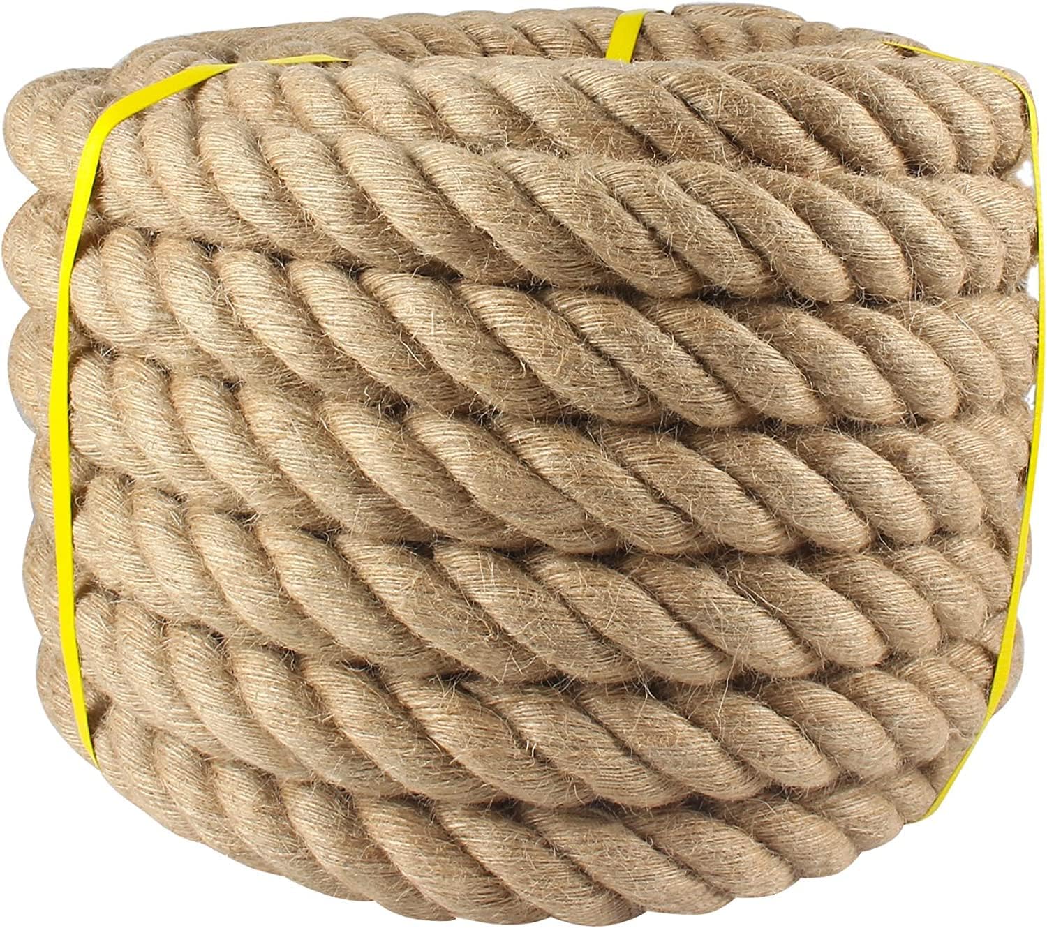 Premify Natural Jute Twine Hemp Rope 30mm/ 1.2inches Thick10 Meter Long ...
