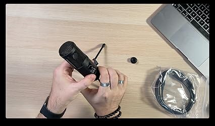 USB Microphone for Computer, Budbof Condenser PC Mic for MAC or Windows ...