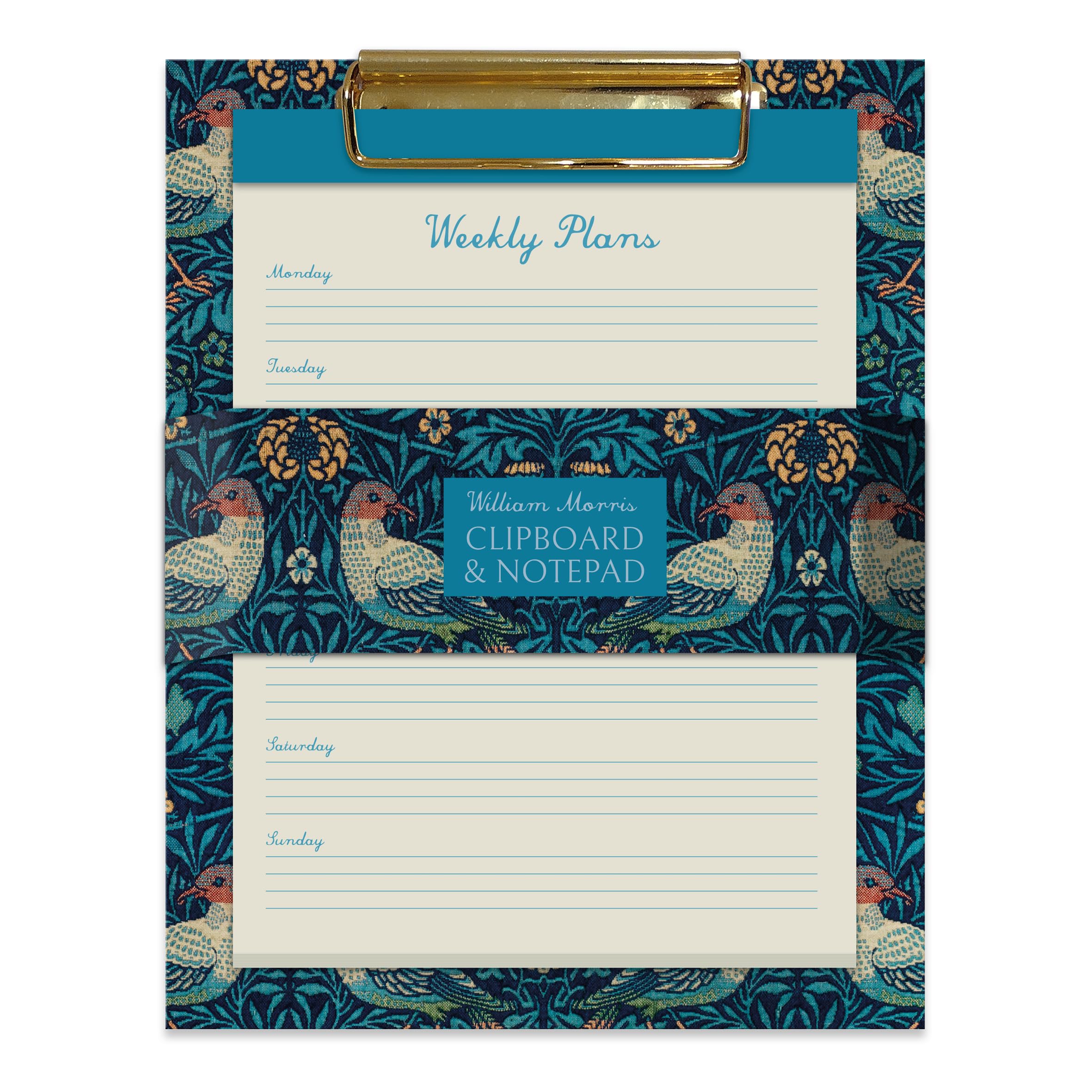 Robert Frederick Weekly Planner Clipboard and Notepad Set – William ...