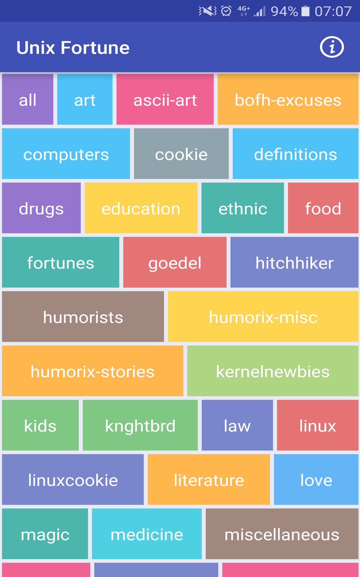 Unix Fortune - App on Amazon Appstore