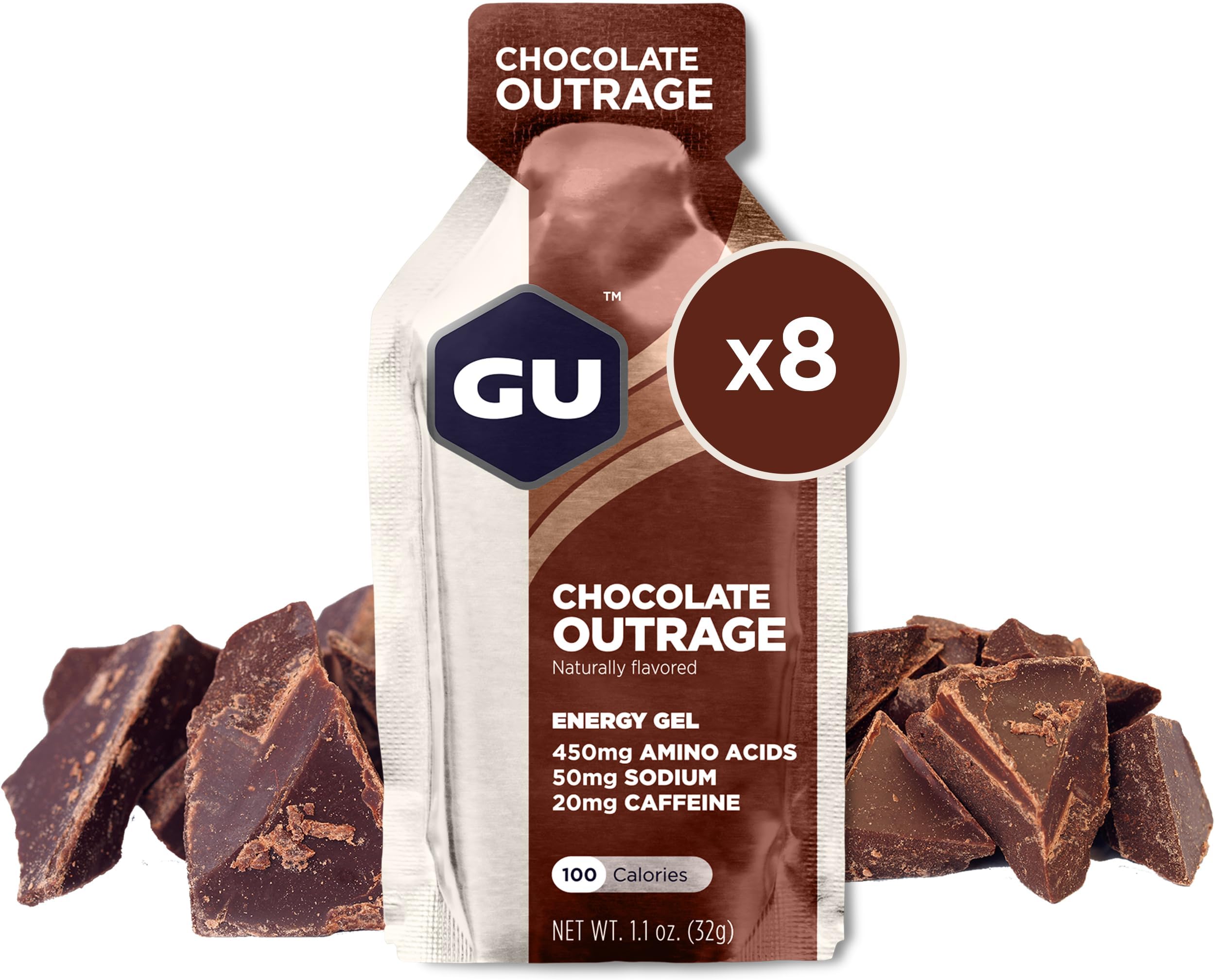 Amazon.com: GU Energy Original Sports Nutrition Energy Gel, Vegan ...