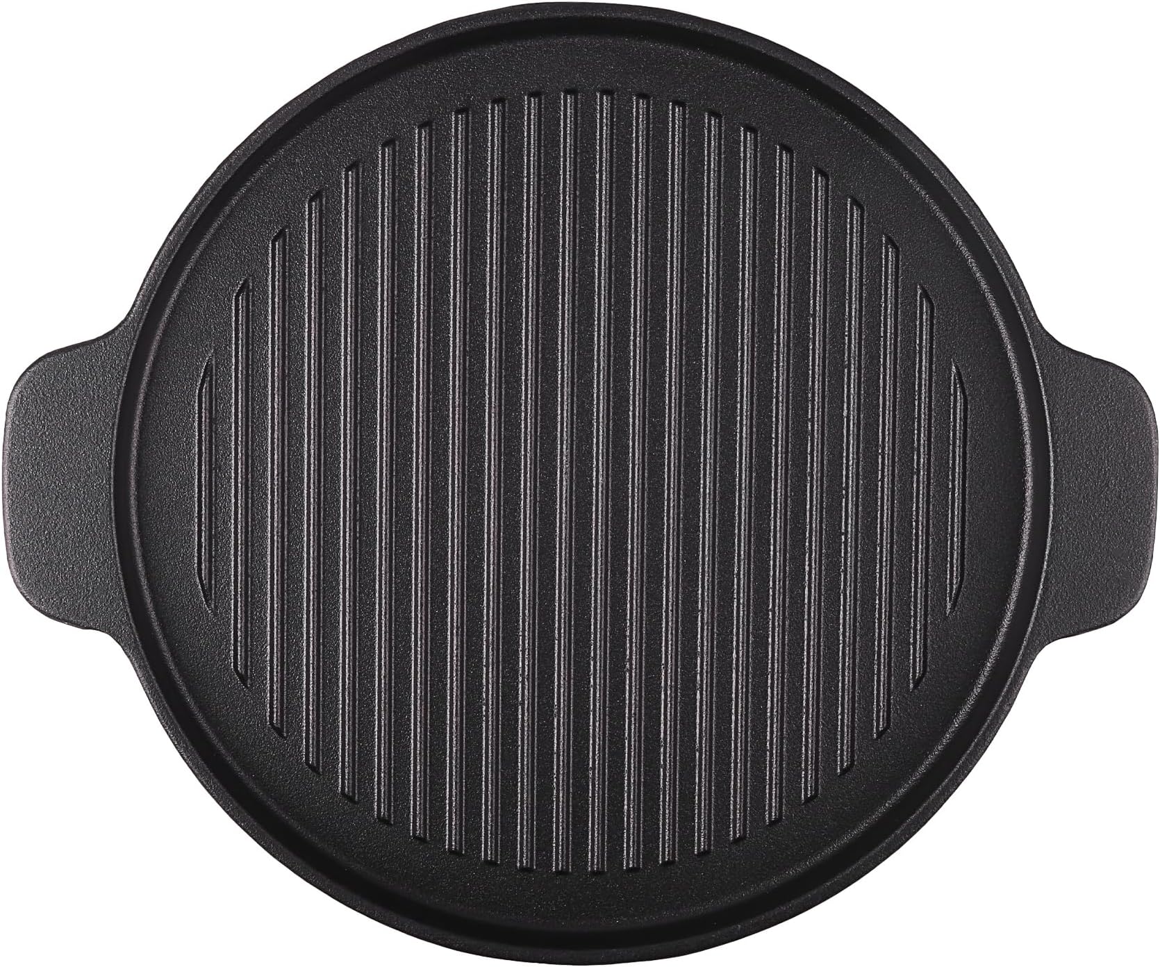 Amazon.com: Nordic Ware Pro Cast Flattop Reversible Round Grill Griddle ...