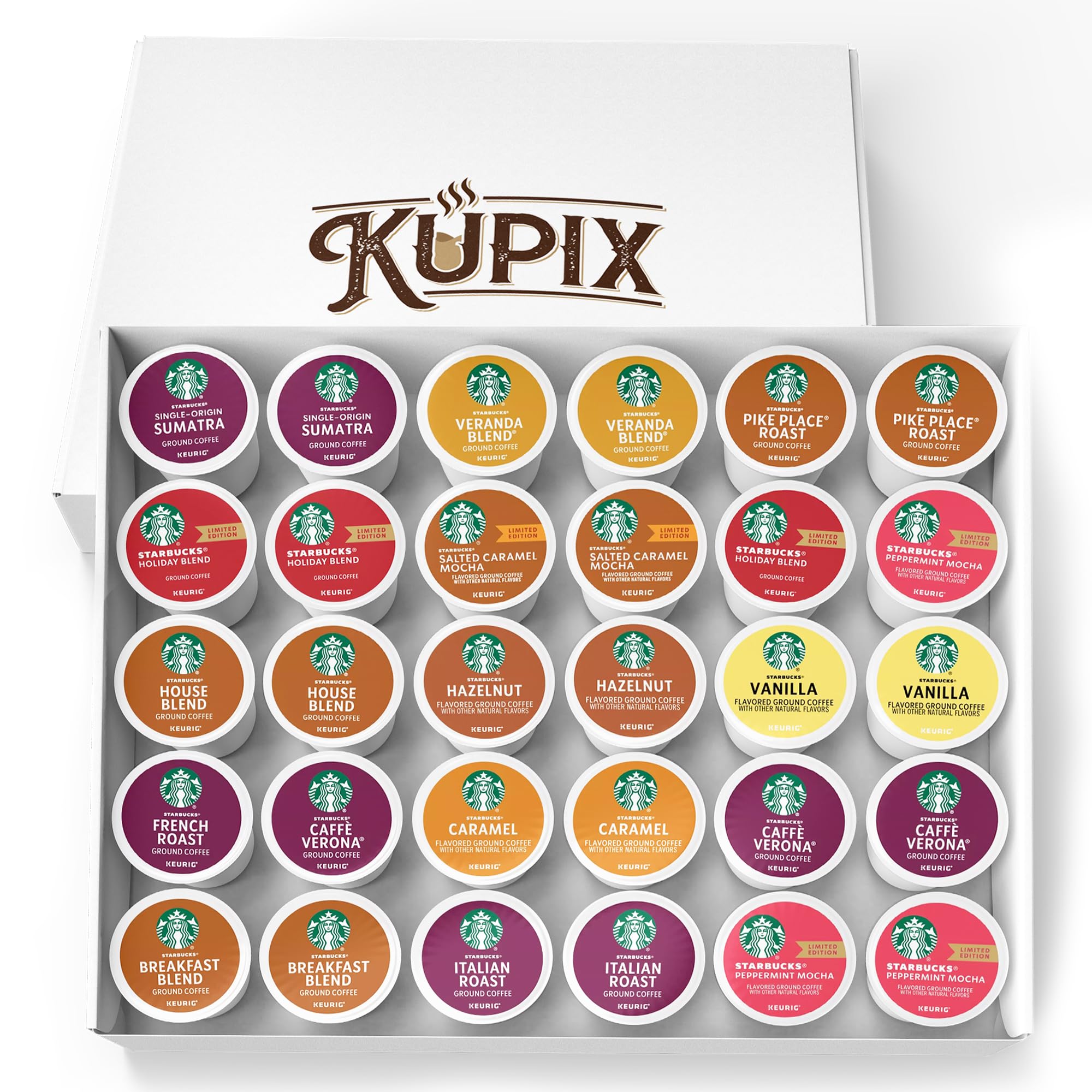 Snapklik.com : 30 CountStarbucks Variety Pack Sampler K-Cup Coffee ...