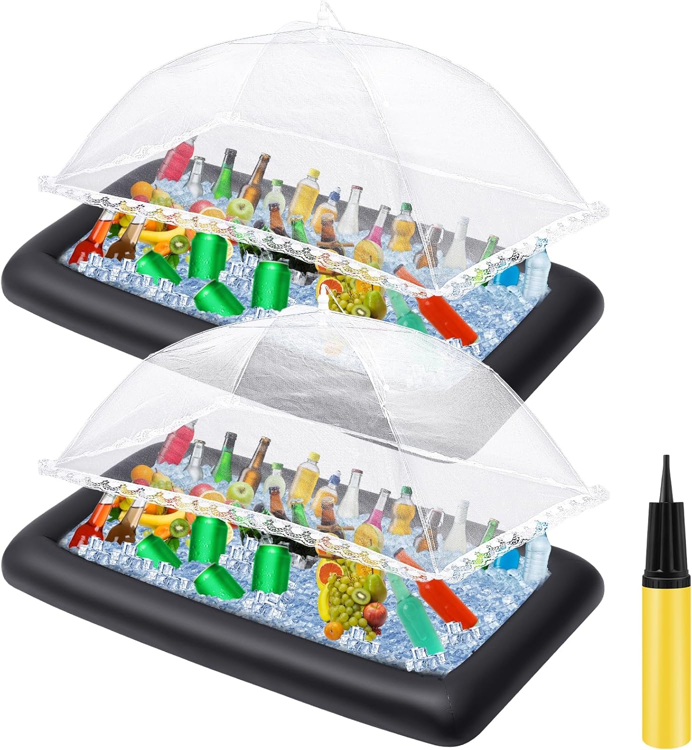 Amazon.com | Leitee Inflatable Serving Bar Kit Includes Salad Buffet ...