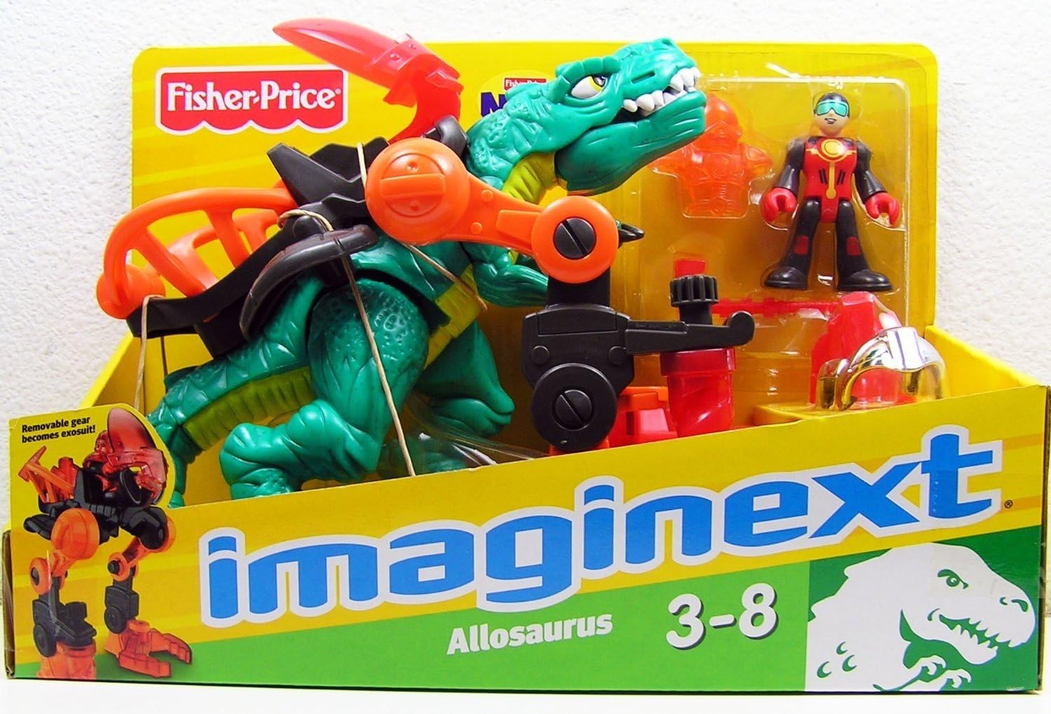 Fisher Price - Imaginext - Allosaurus - 91927 : Amazon.co.uk: Outlet