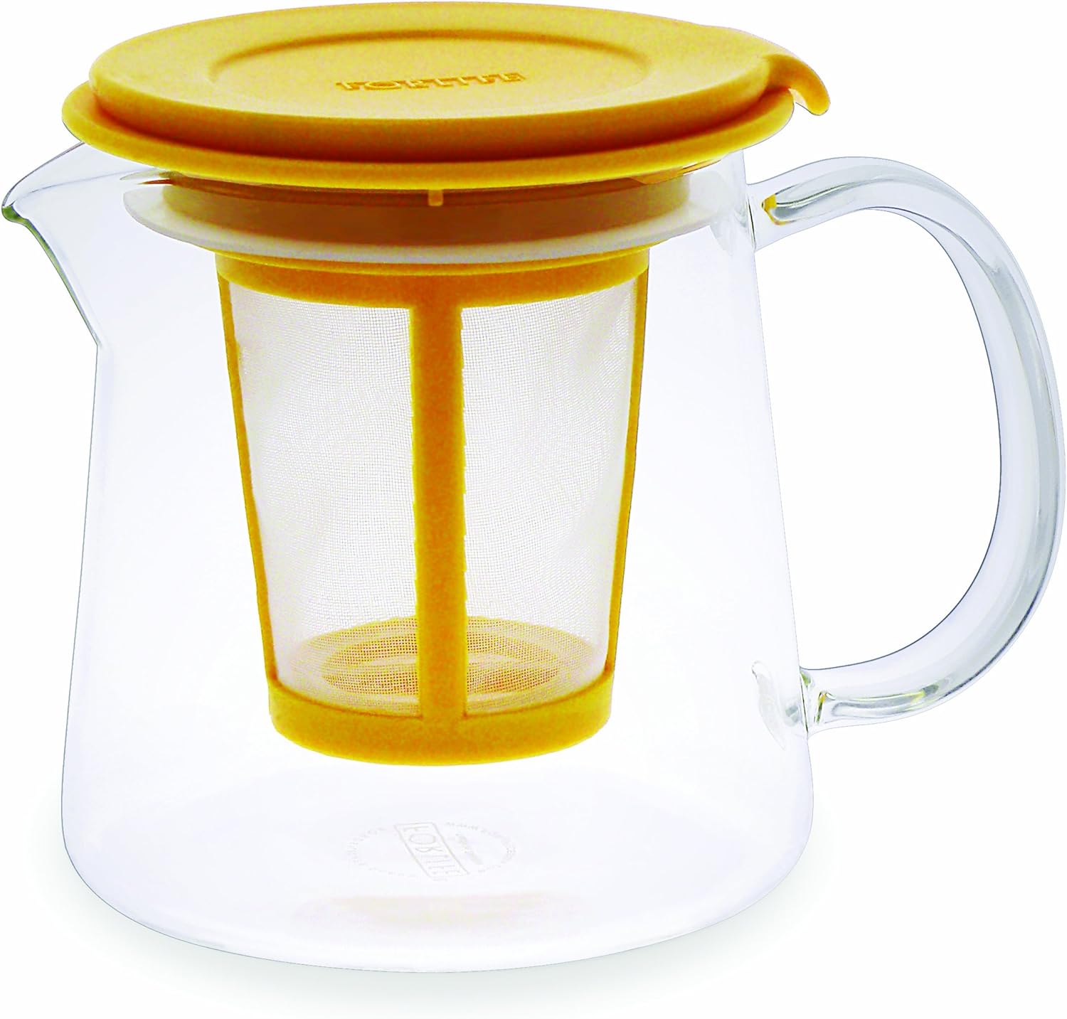 Amazon.com | FORLIFE Claro Glass 18-Ounce Tea Server with Infuser and ...