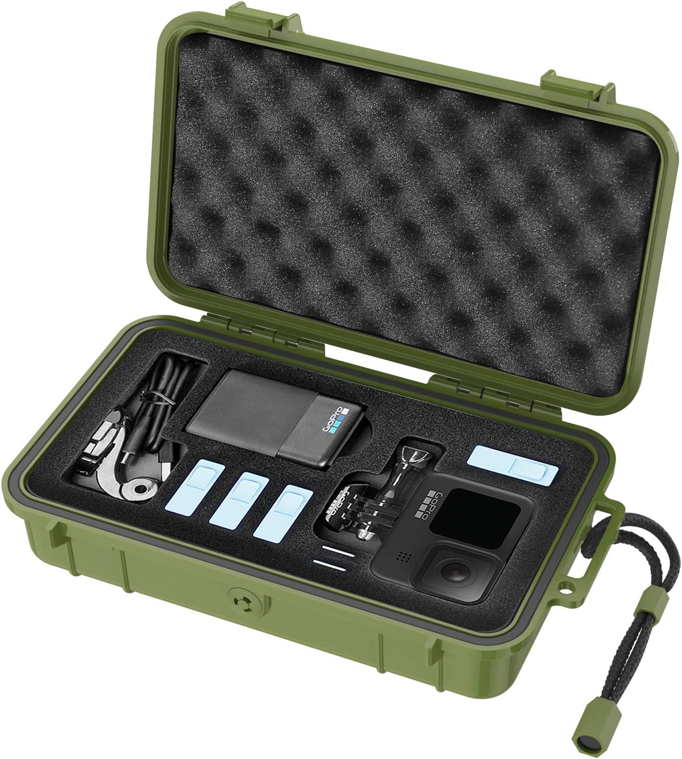 Amazon.com: Nanuk 903 Small Waterproof Hard Case with Foam Insert 9.1 ...