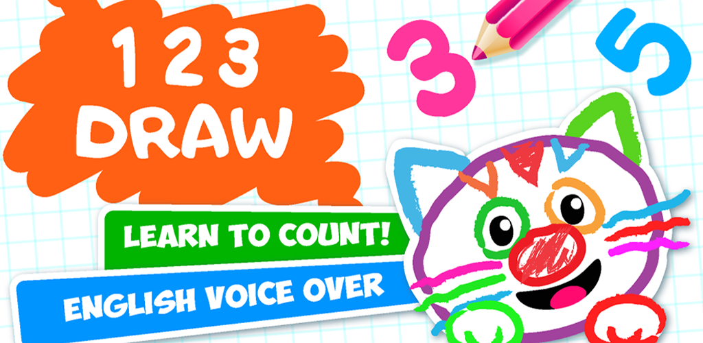 123 NUMBERS DRAWING FOR KIDS! Learn How to Draw Numbers for Kids in ...