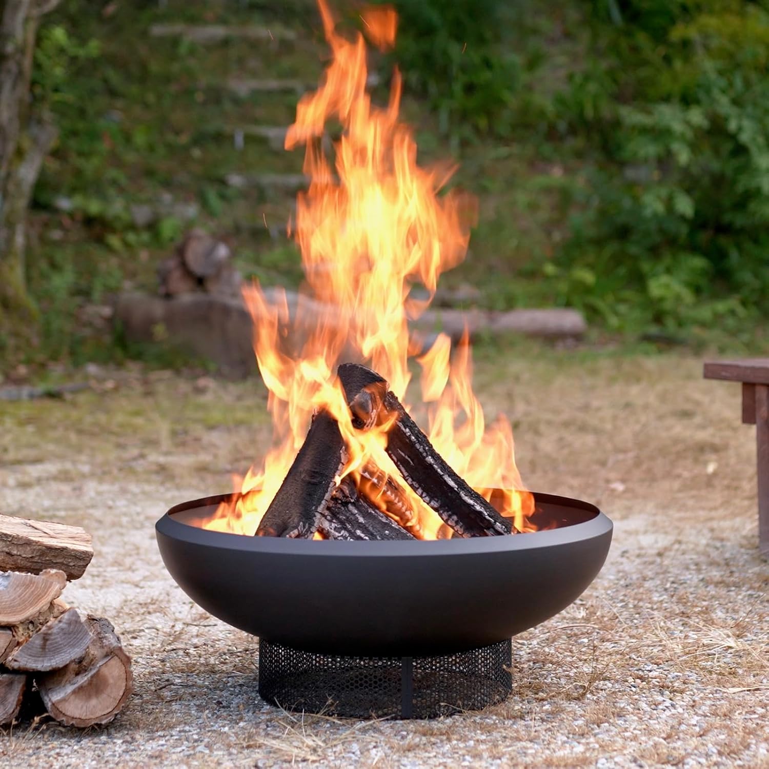 Amazon | Fire Pit FALOSTA ファイヤーピット・ファロスタ | cacomoca | キャンプ用グリル・焚火台