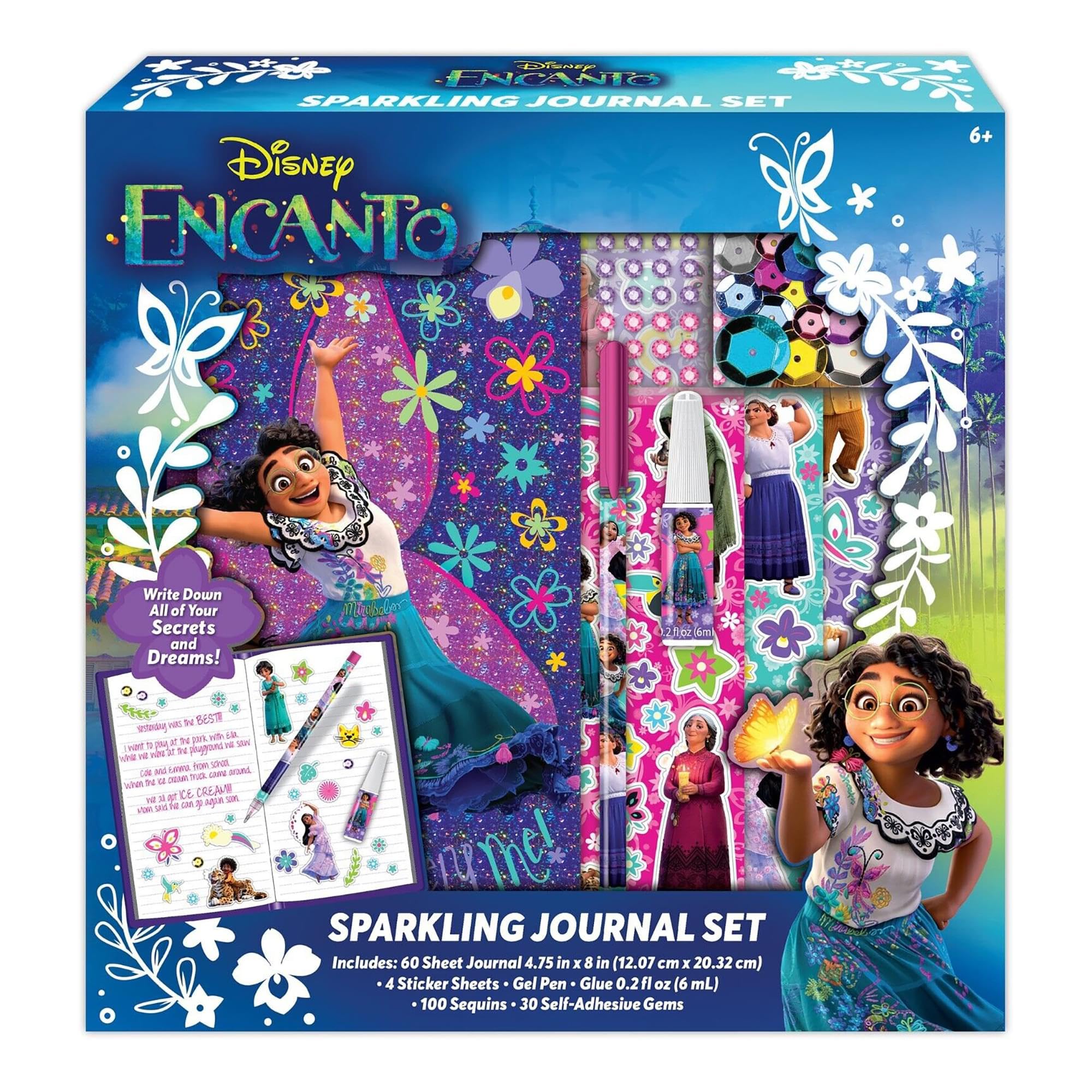 Disney Encanto Mirabel Sparkling Journal Set: 0191537131500: Amazon.com ...