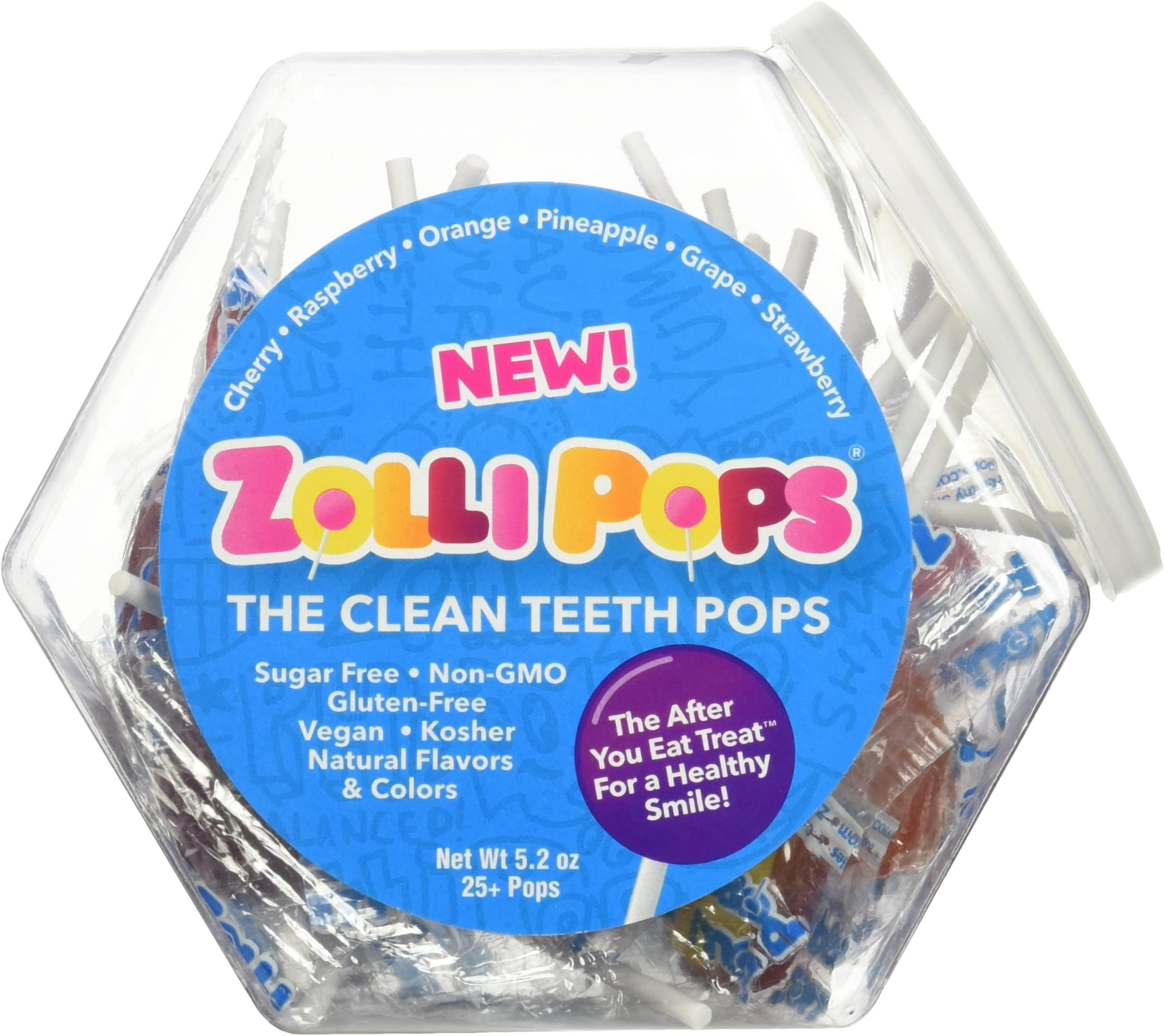 Amazon.com : Power Pops Powerpops Natural Original Diet Vitamin Candy ...