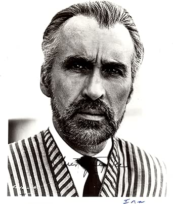 Christopher Lee Signed Vintage 8x10 Photo - JSA COA J67591 - Free ...
