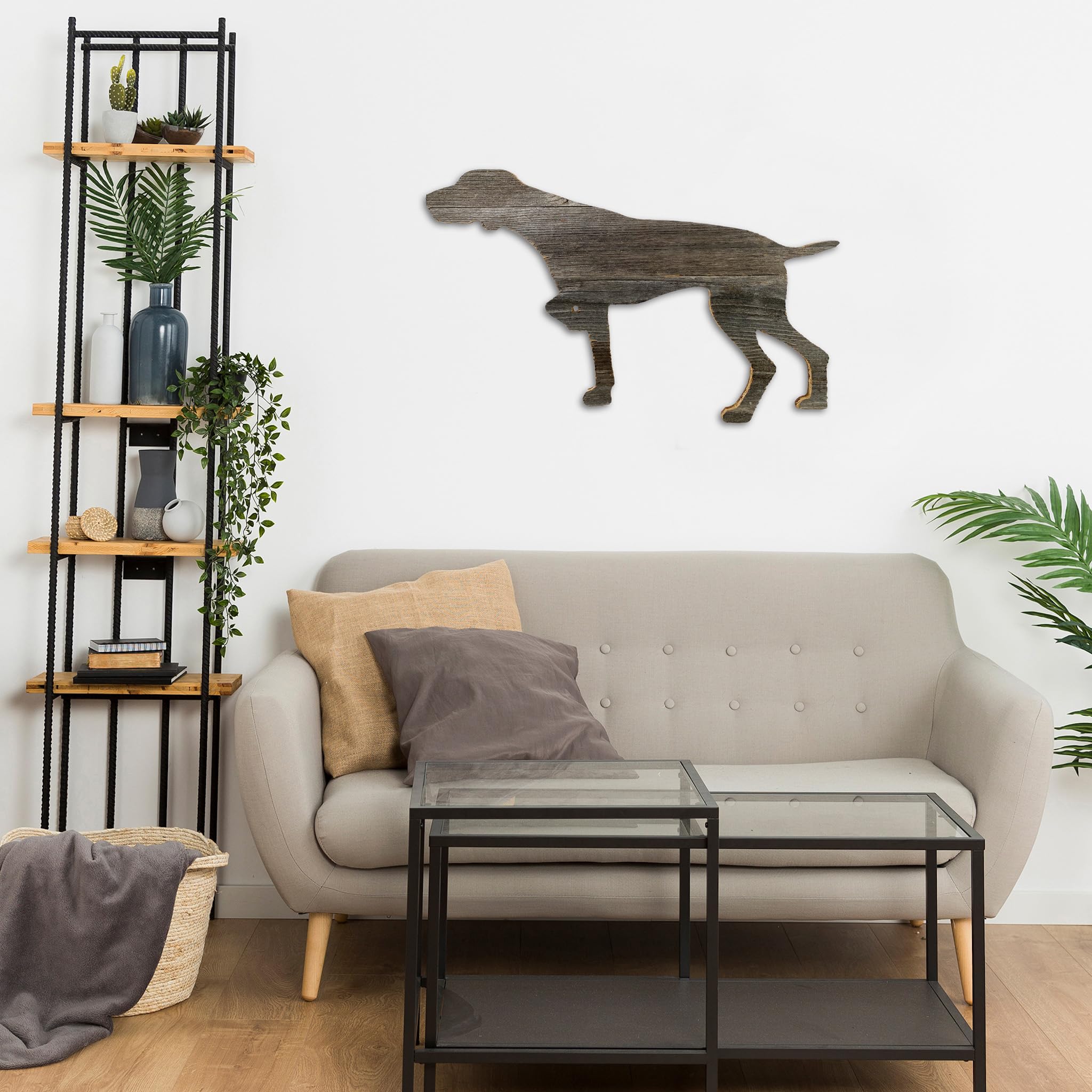 Amazon.com: German Shorthaired Pointer Wood Dog Silhouette | Reclaimed ...