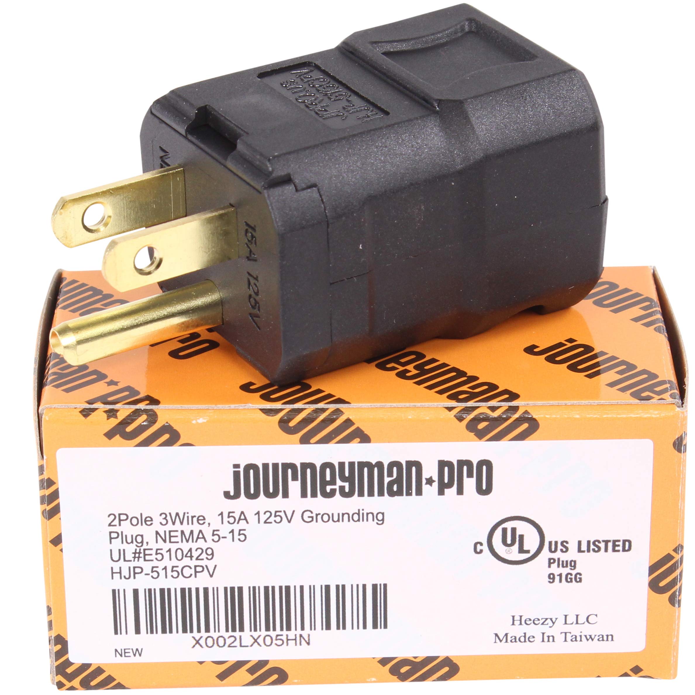 Snapklik.com : Journeyman-Pro 515CPV Clamshell 15 Amp 120-125 Volt ...