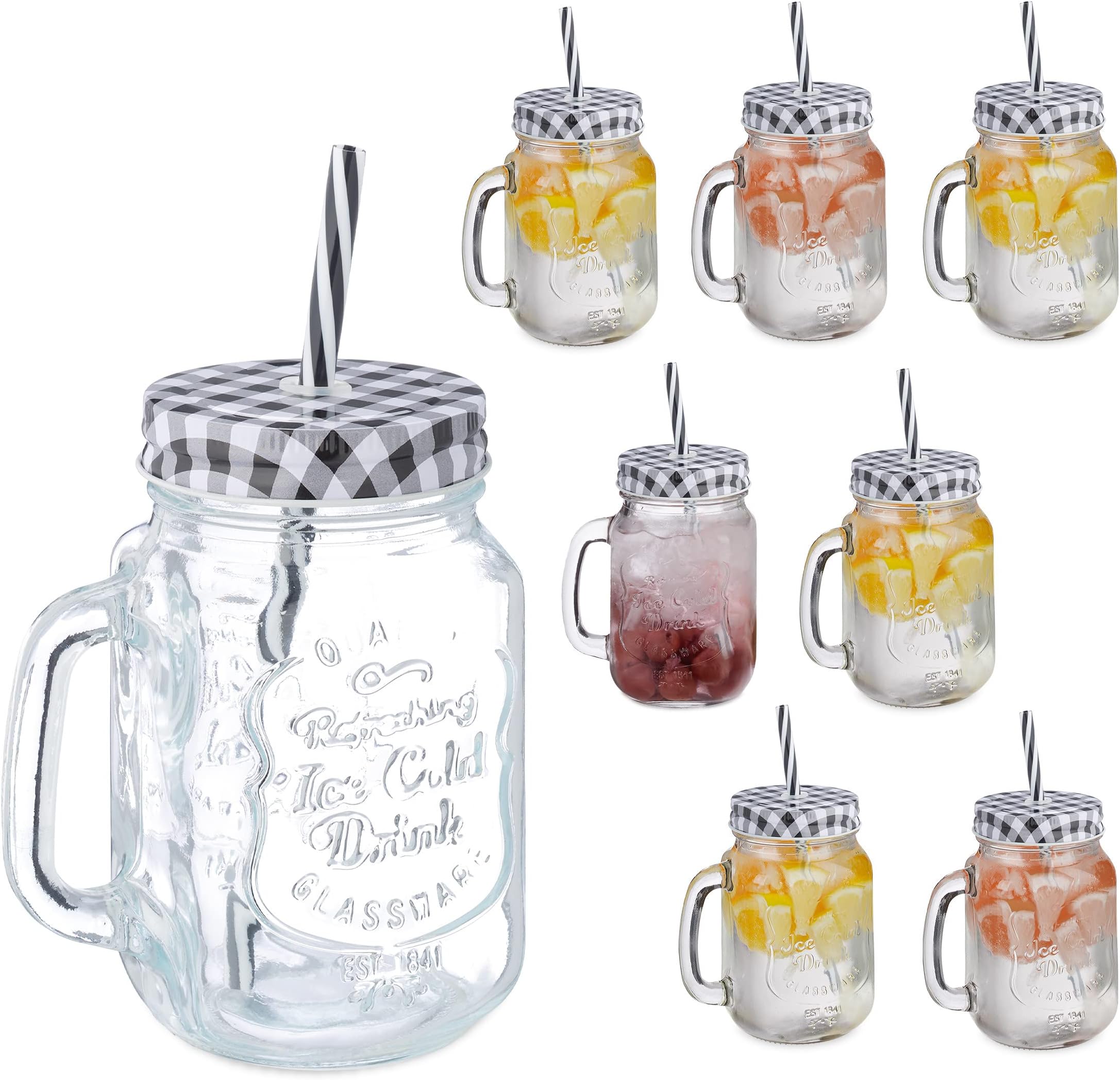 Stilvolle Trinkglas Mit Deckel Bilder