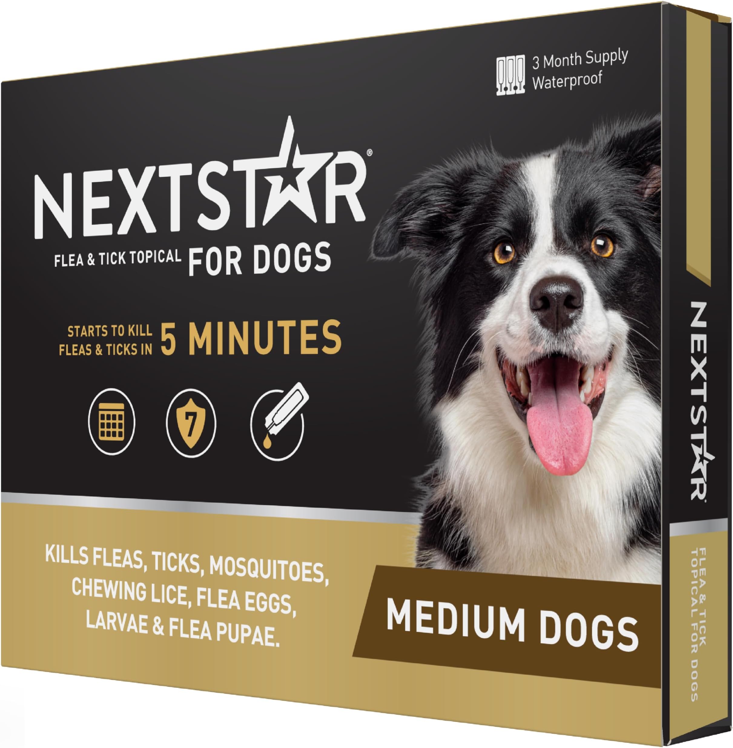 Amazon.com : NEXTSTAR Flea And Tick Prevention For Dogs, Repellent ...