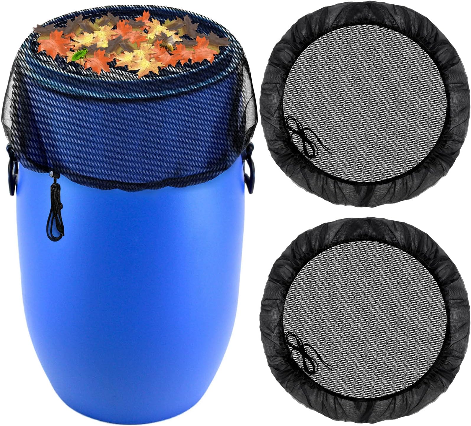 Amazon.com : 2 Pack Mesh Cover for Rain Barrel - Keep Mosquitoes and ...