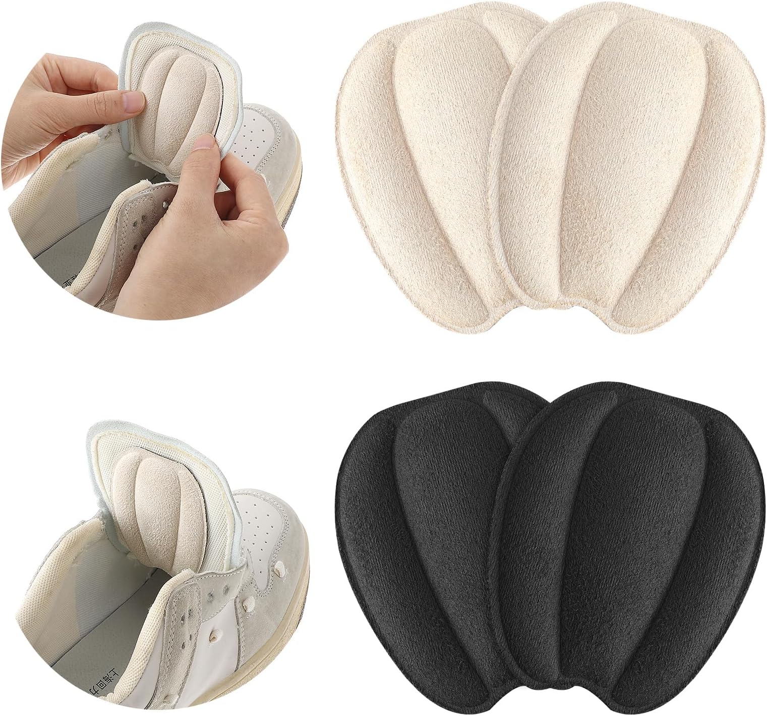 Amazon.com: Oruola 4pcs Shoe Tongue Pads, Tongue Pads for Shoes,Non ...
