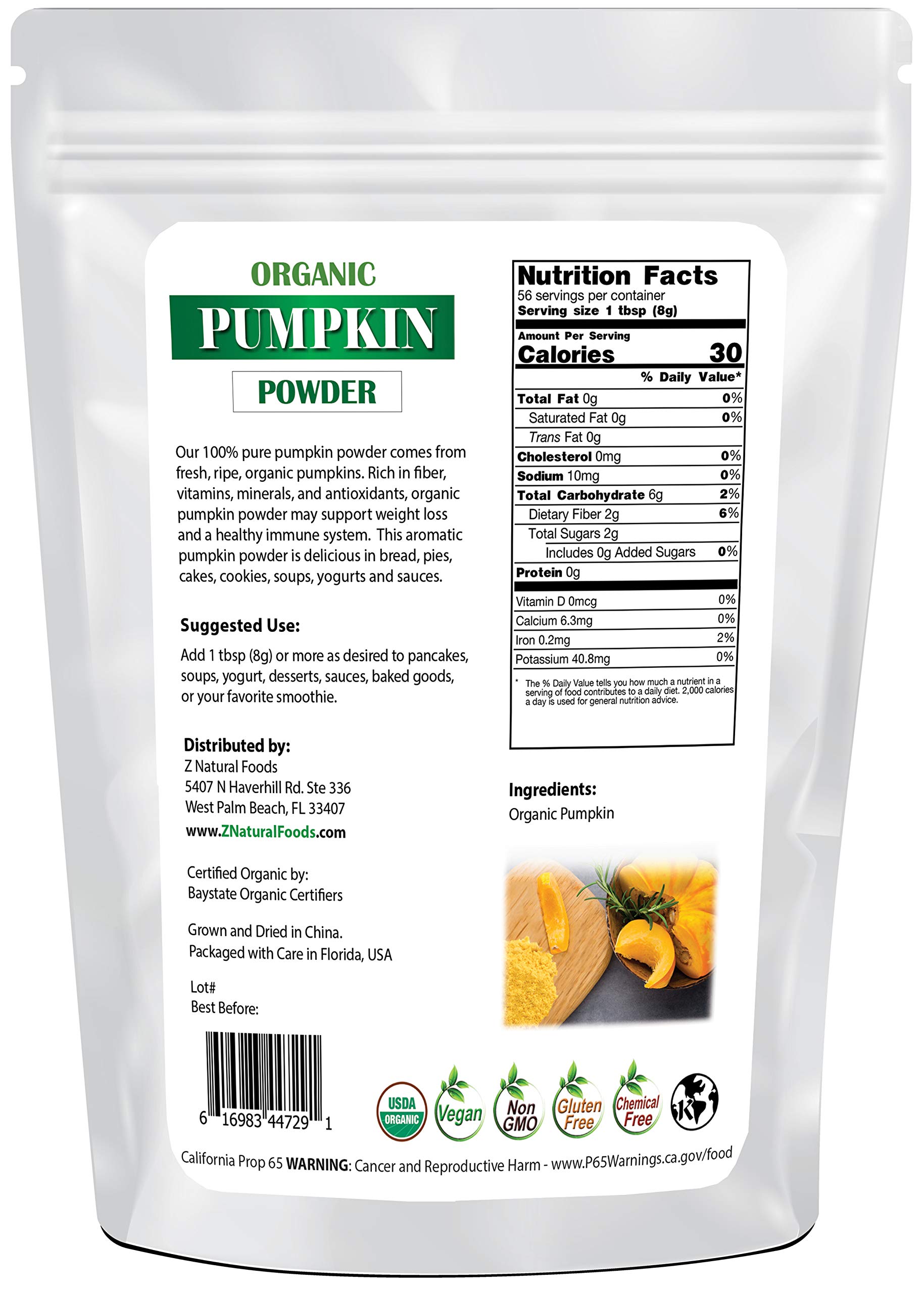 Pumpkin Powder Supplement