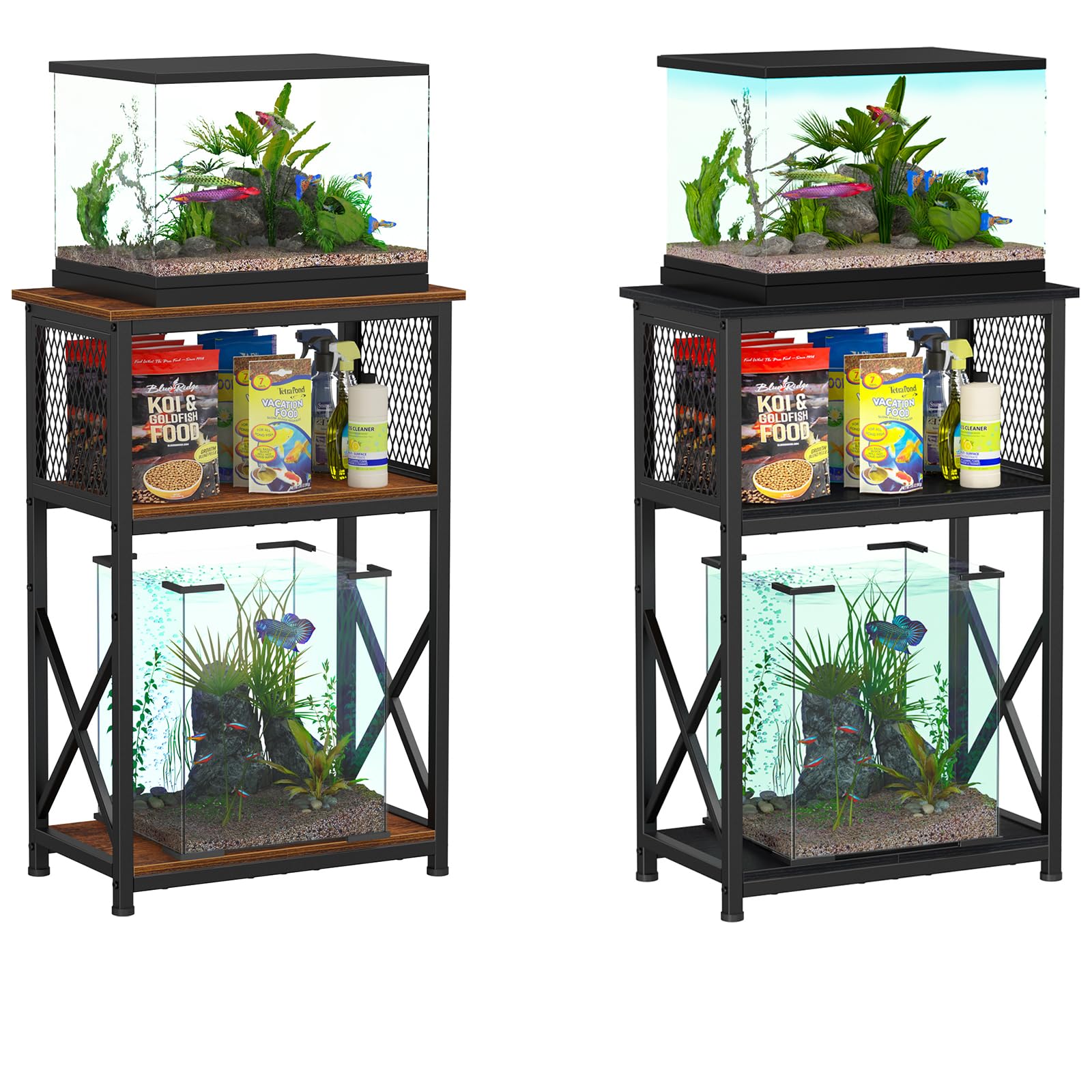 Amazon.com: Snughome Fish Tank Stand, 10 Gallon Aquarium Stand with ...