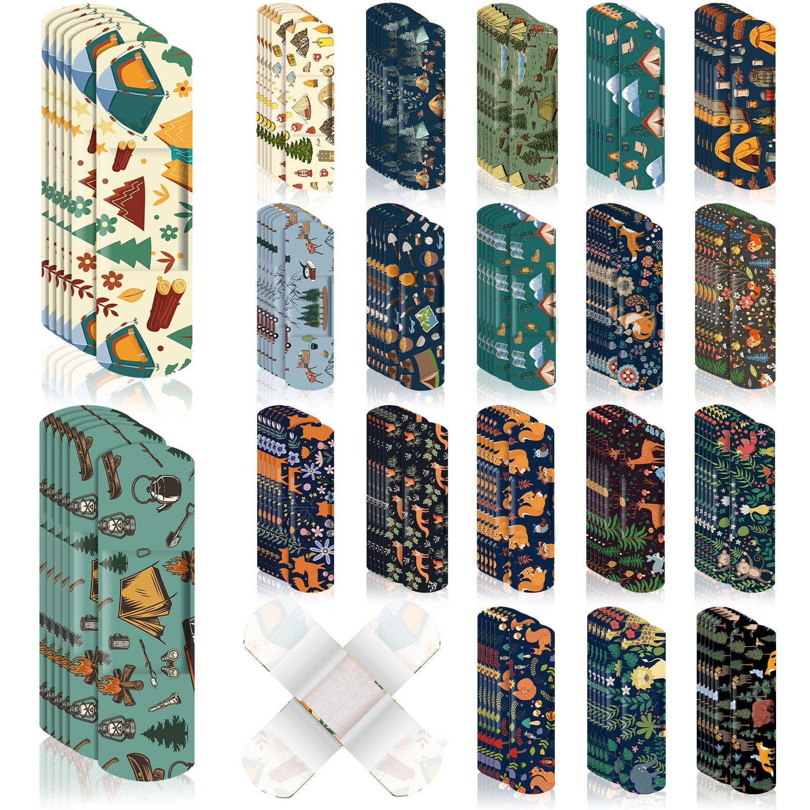 Amazon.com: Panelee 120 Pcs Kids Bandages Bulk Cute Cartoon Flexible ...