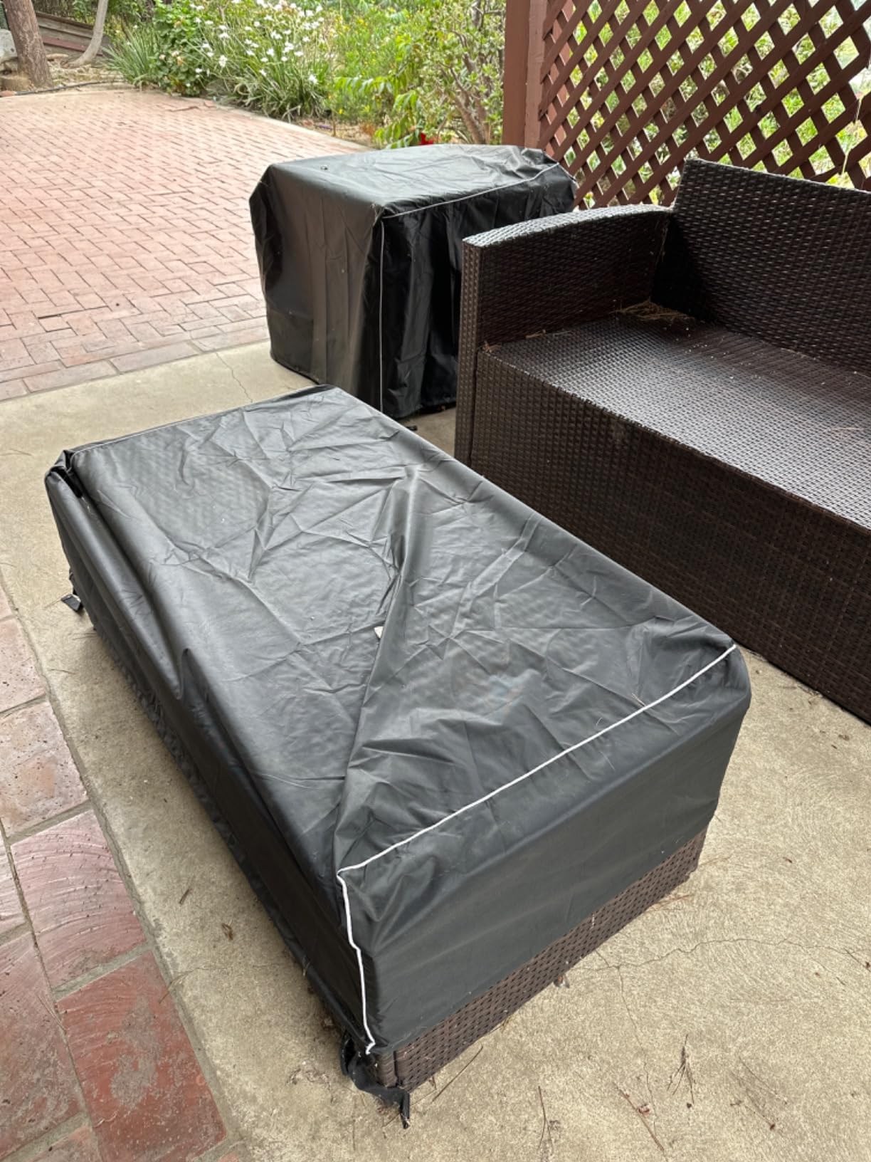 Amazon.com : Outdoor Patio Furniture Covers Waterproof 4-Piece , Patio ...