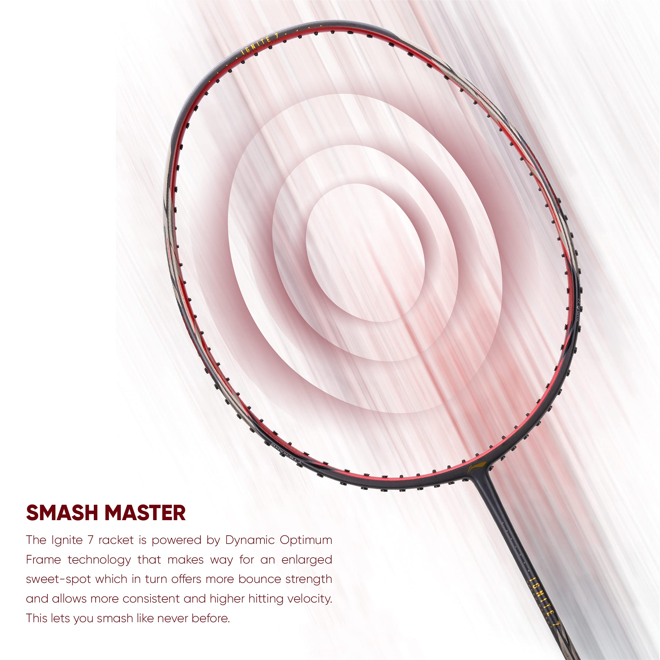 Snapklik.com : Li-Ning G-Force Superlite Ignite 7 (Copper/Black) Carbon ...