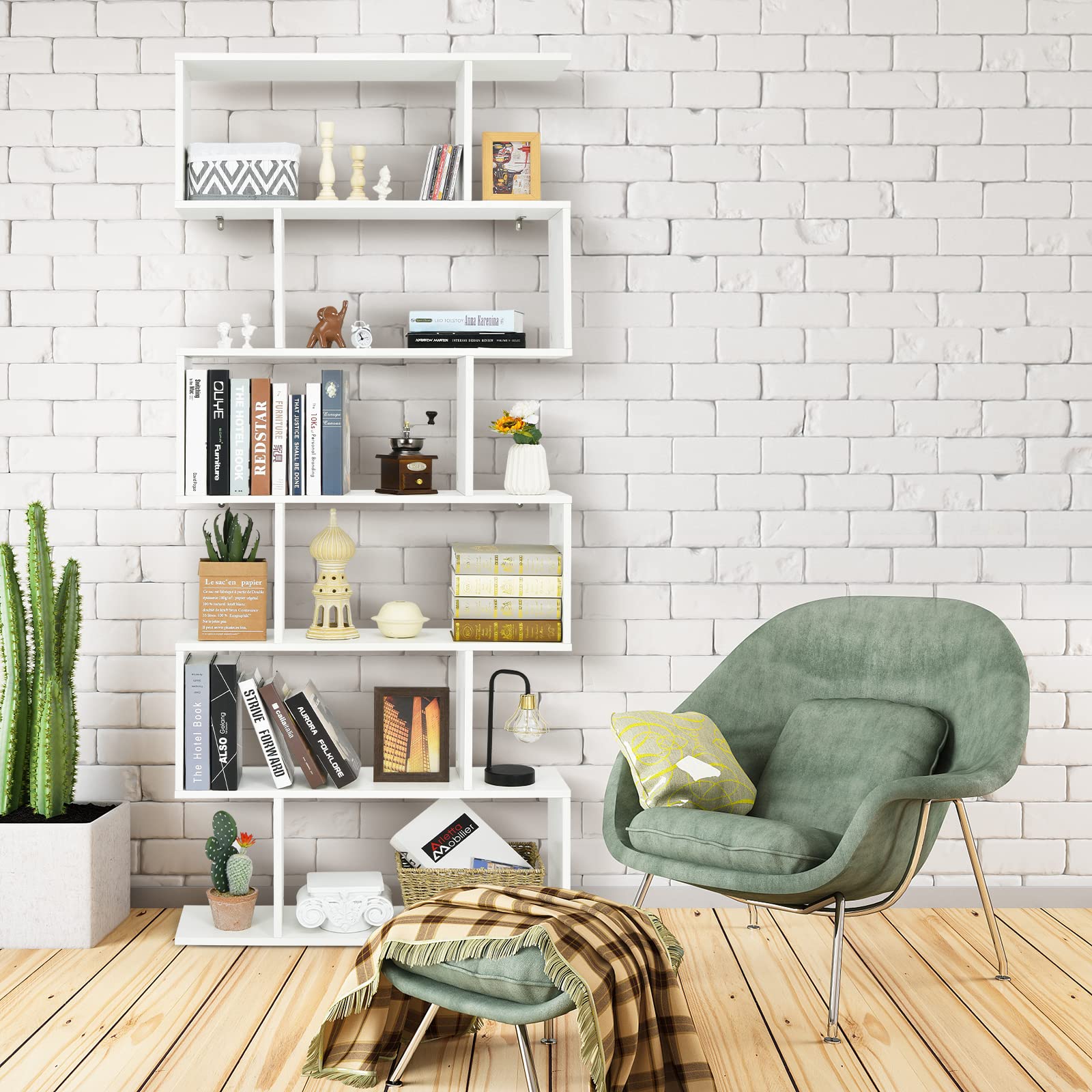 Tilt Bookcase Tilting Bookshelf Etsy