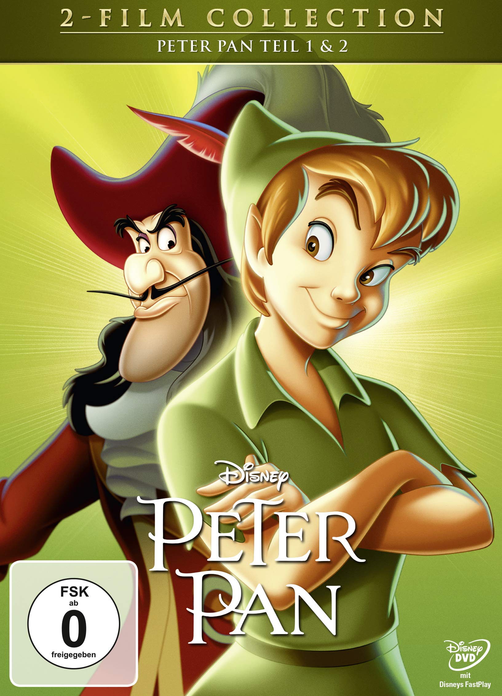 Peter Pan - Doppelpack (Disney Classics + 2. Teil) [2 DVDs]: Amazon.de ...