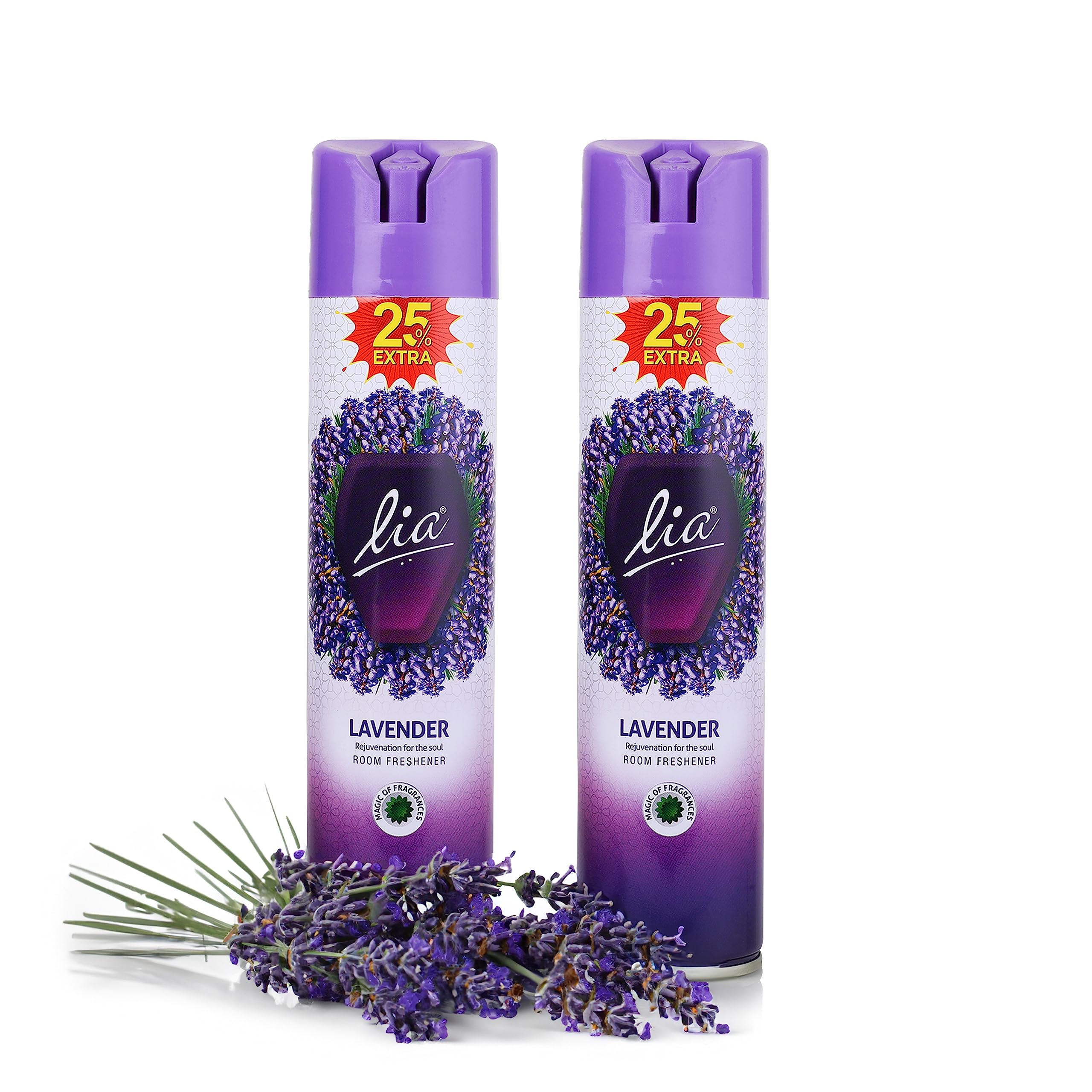 Lia Home Air Freshener Spray with Lavender Fragrance, Multipurpose ...