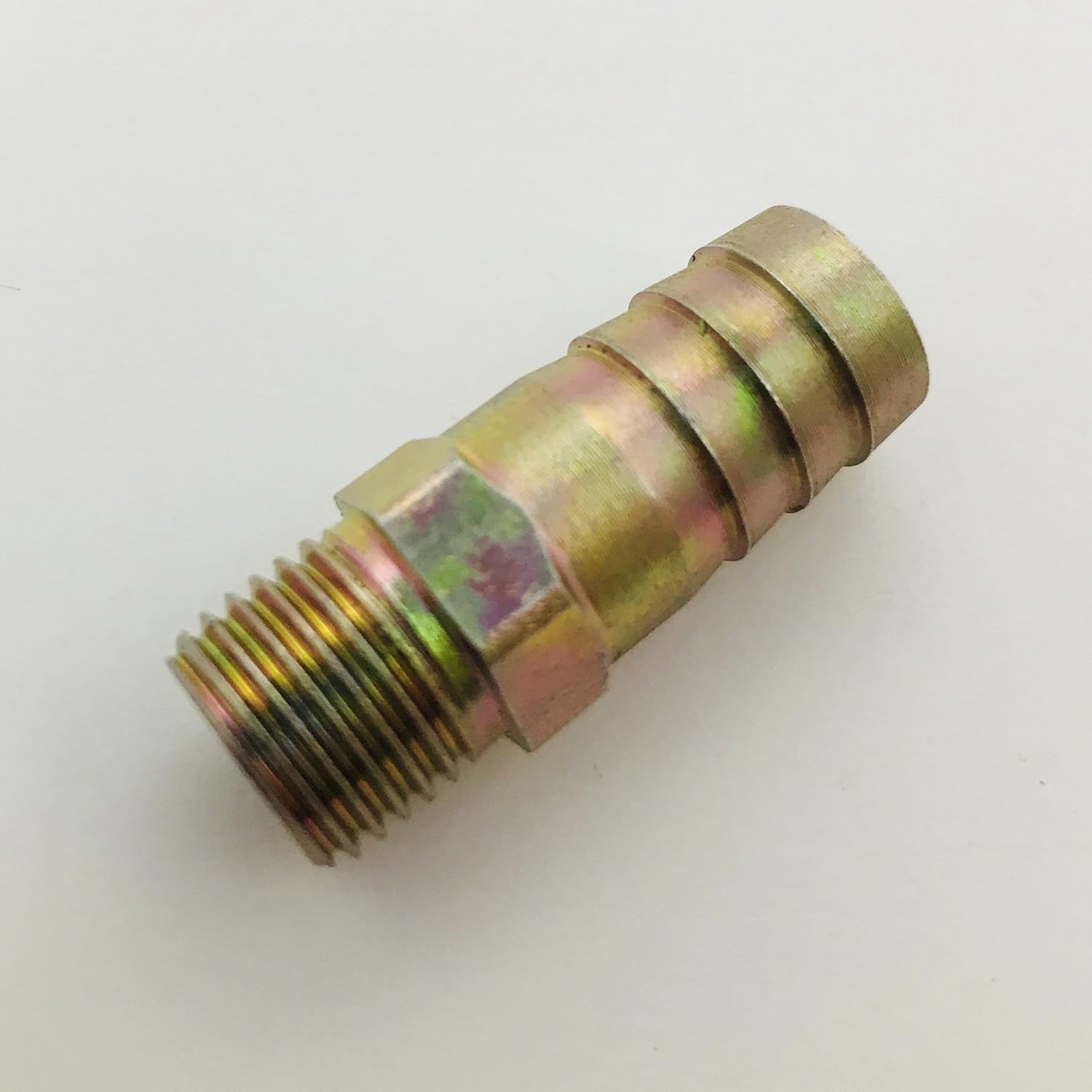 Amazon.com: Fitting 3/8" BSPP Male to 5/8" Barb Hose ID Heater Pipe Oil ...