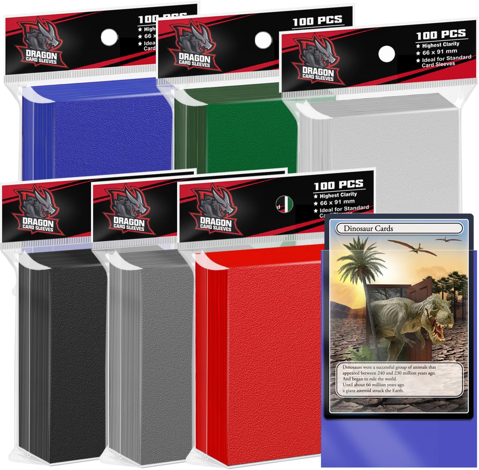 Amazon.com: Trading Card Sleeves(600pcs), Toploader Card Protectors for ...