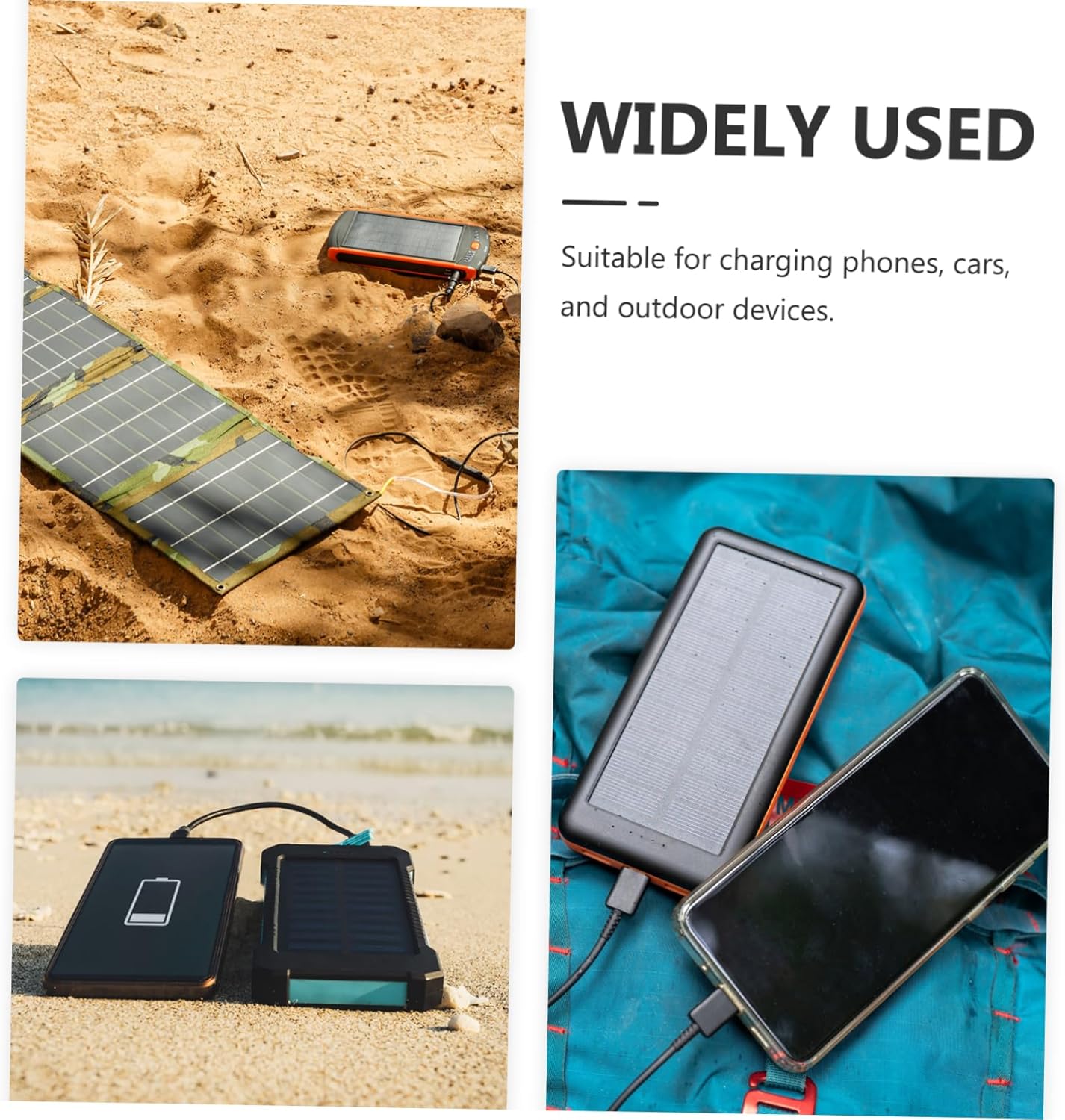 Happyyami Small Solar Panel USB Solar Charger Portable Solar Panels for ...