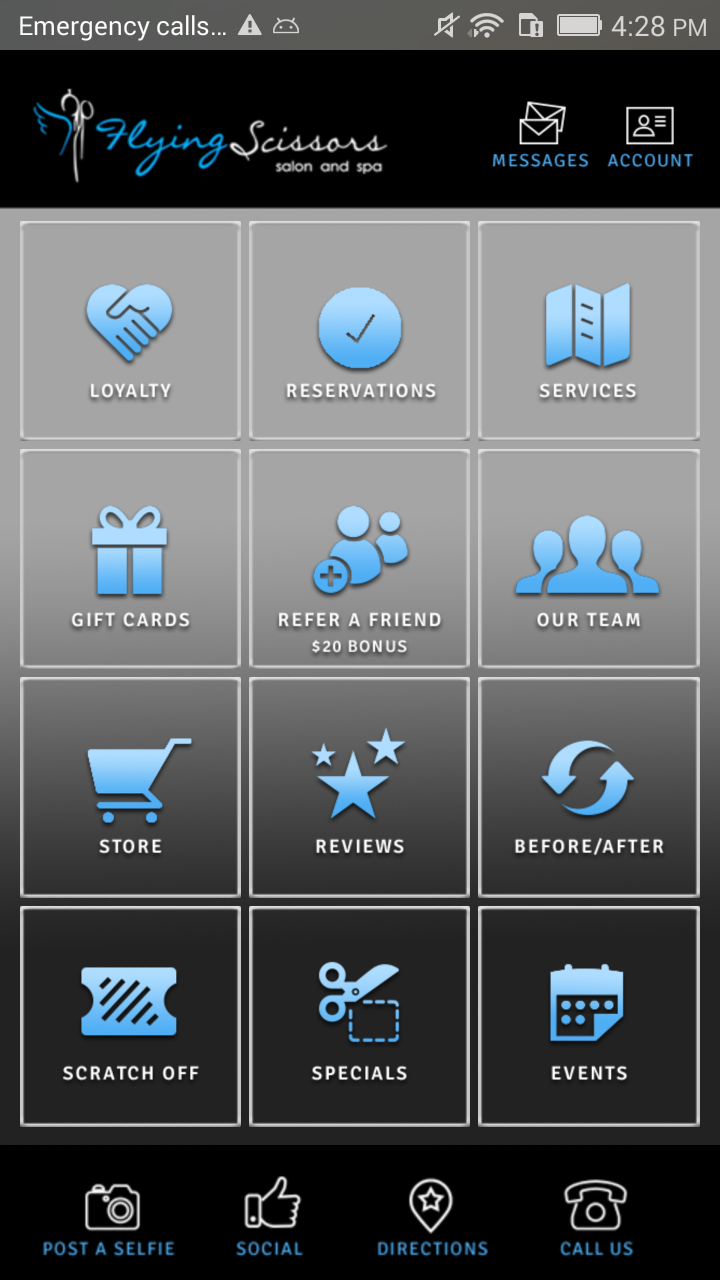 Flying Scissors Salon & Spa - App on Amazon Appstore